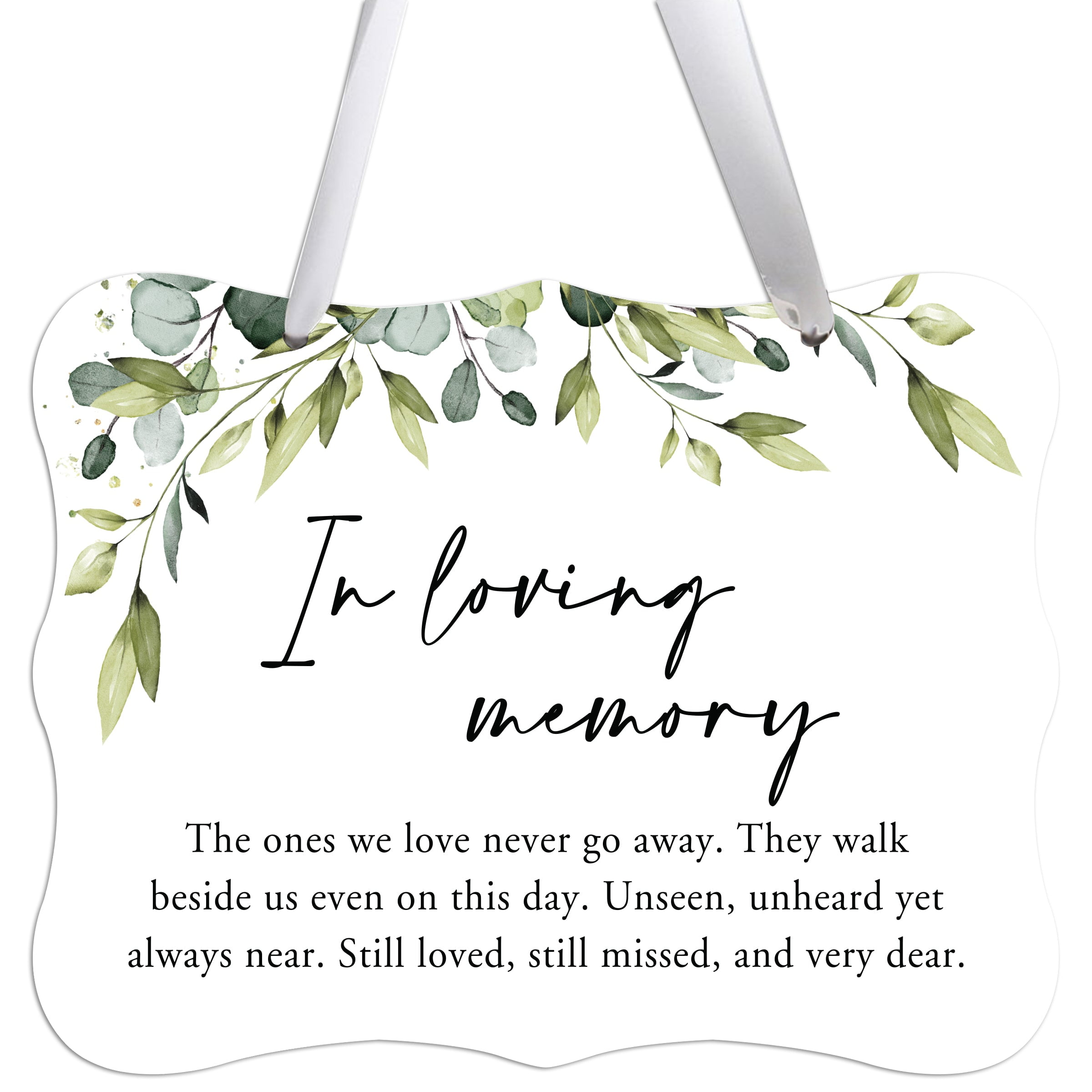 LifeSong Milestones Sympathy Gifts for Loss of Loved One White Ribbon ...