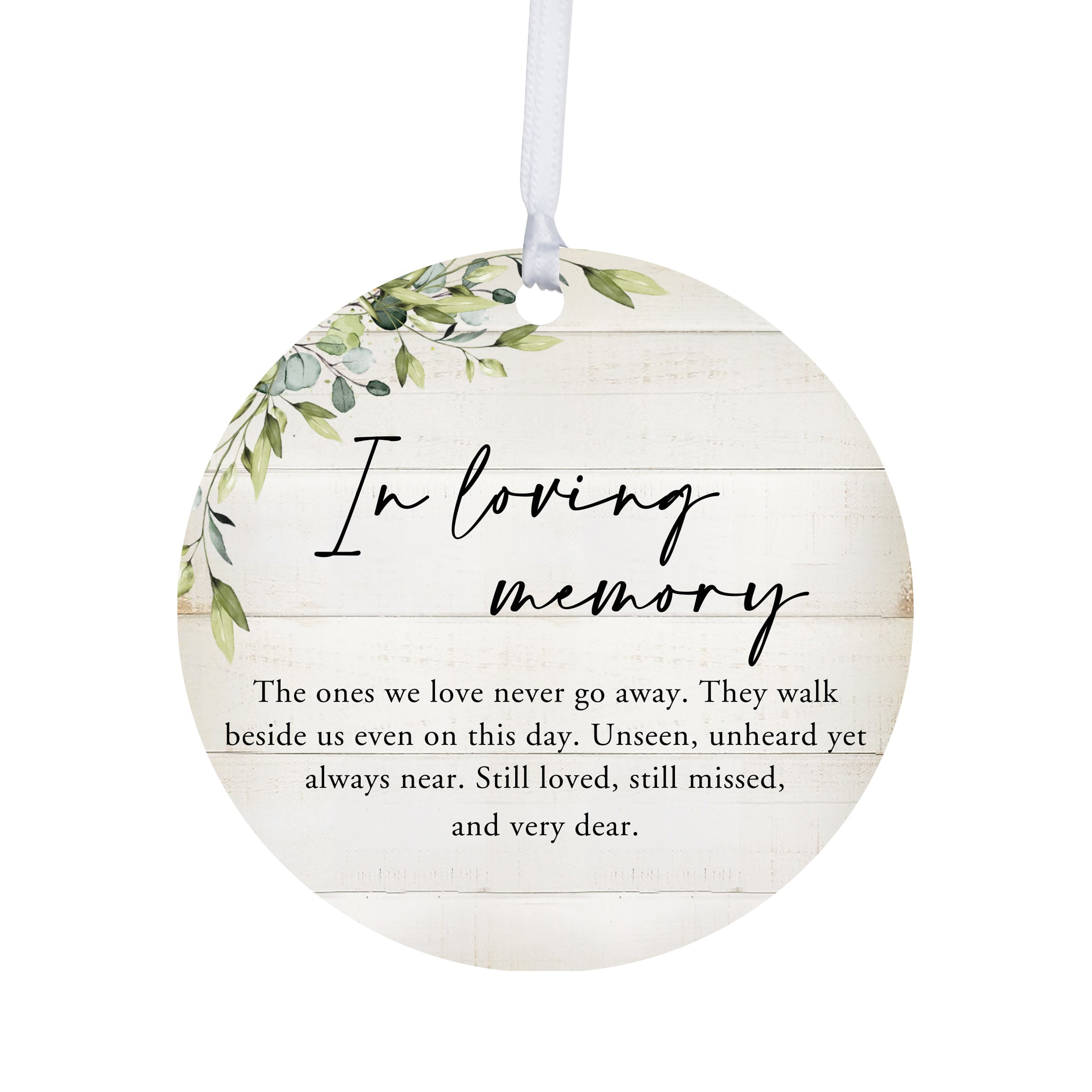 LifeSong Milestones Unique MDF Memorial Ornaments for Bereavement Gifts ...