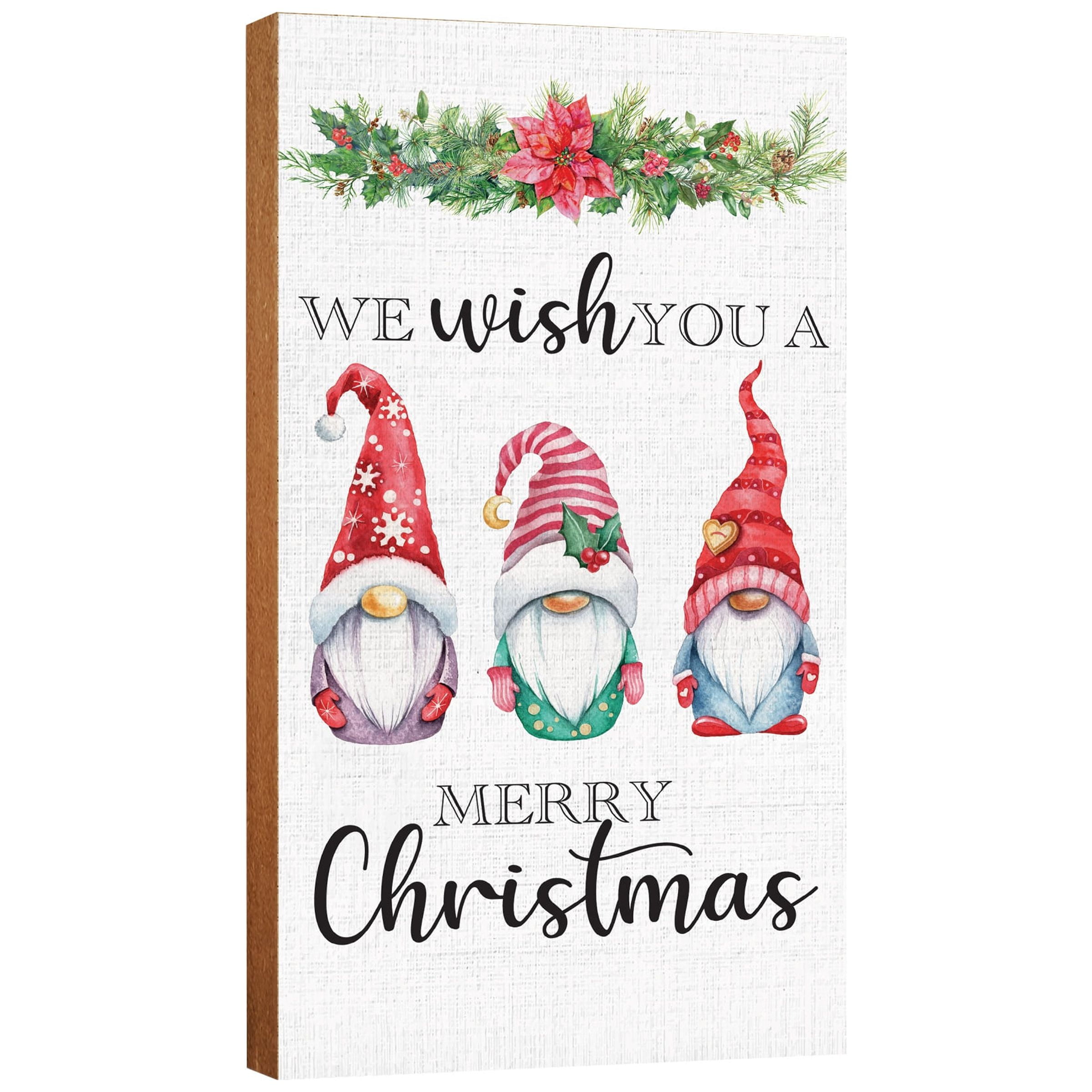 LifeSong Milestones We Wish You Gnome Christmas Decorations Indoor Home ...