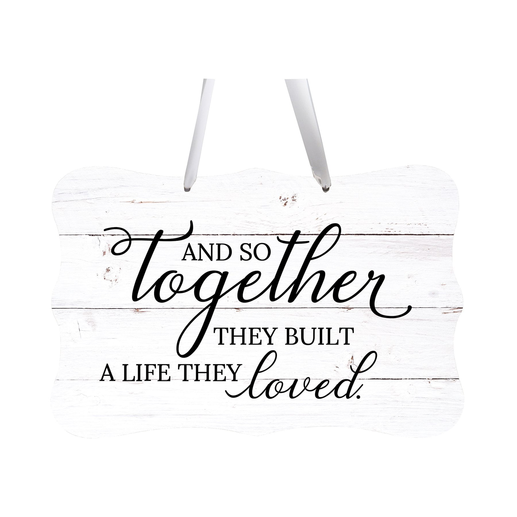 LifeSong Milestones Wedding Wall Hanging Signs For Ceremony And ...