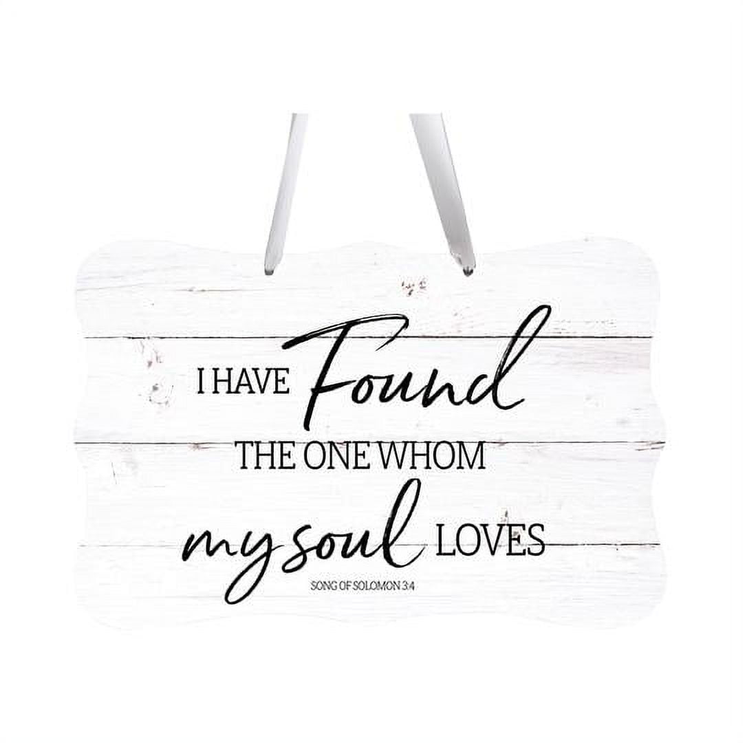 LifeSong Milestones Wedding Wall Hanging Signs For Ceremony And ...