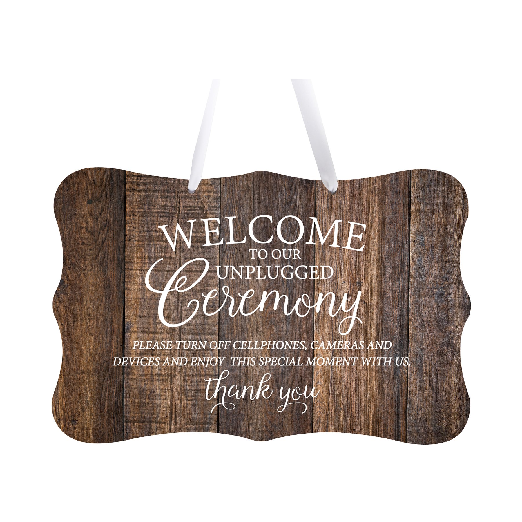 LifeSong Milestones Wedding Wall Hanging Signs For Ceremony And ...