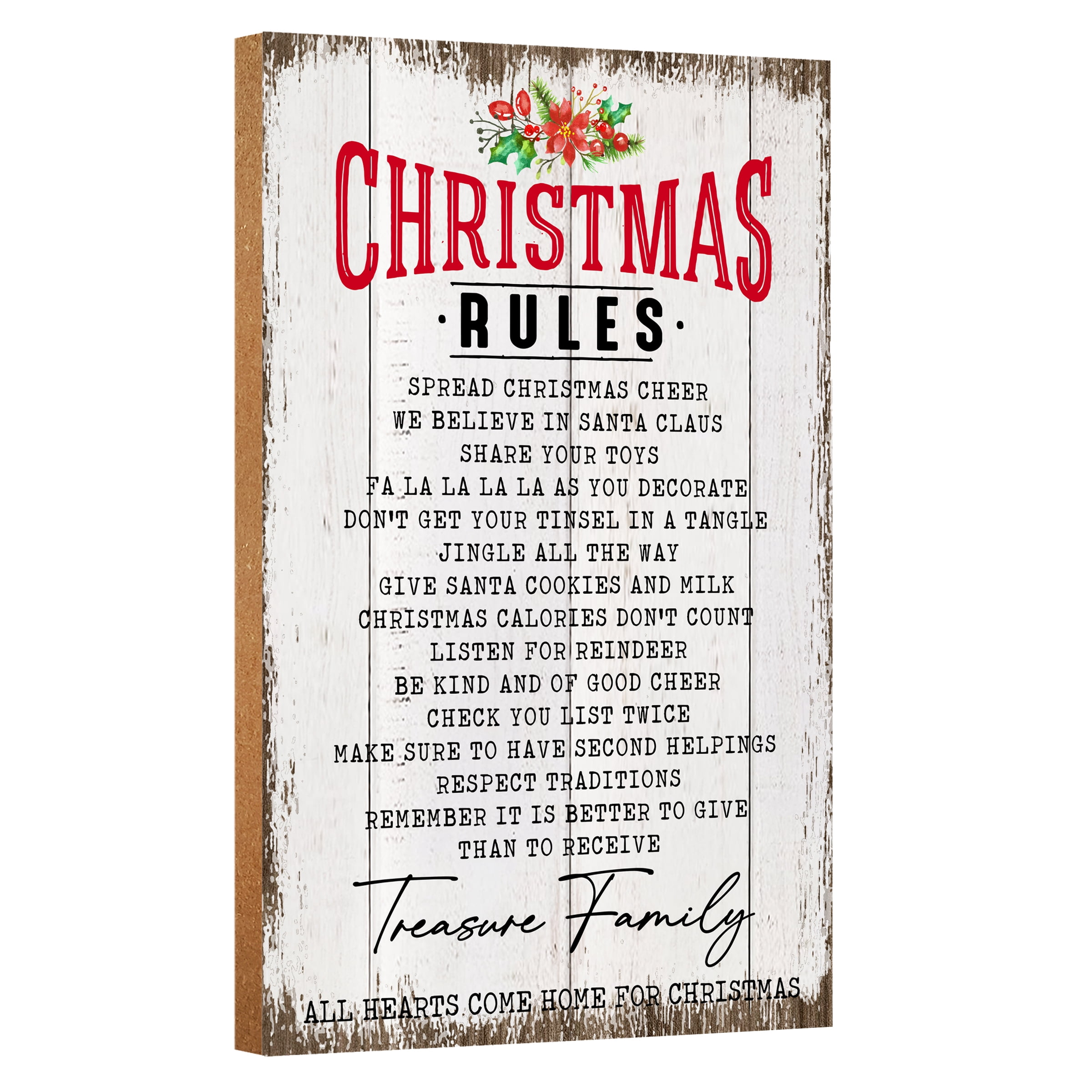 LifeSong Milestones Wood Holiday Christmas Decorations Indoor for ...
