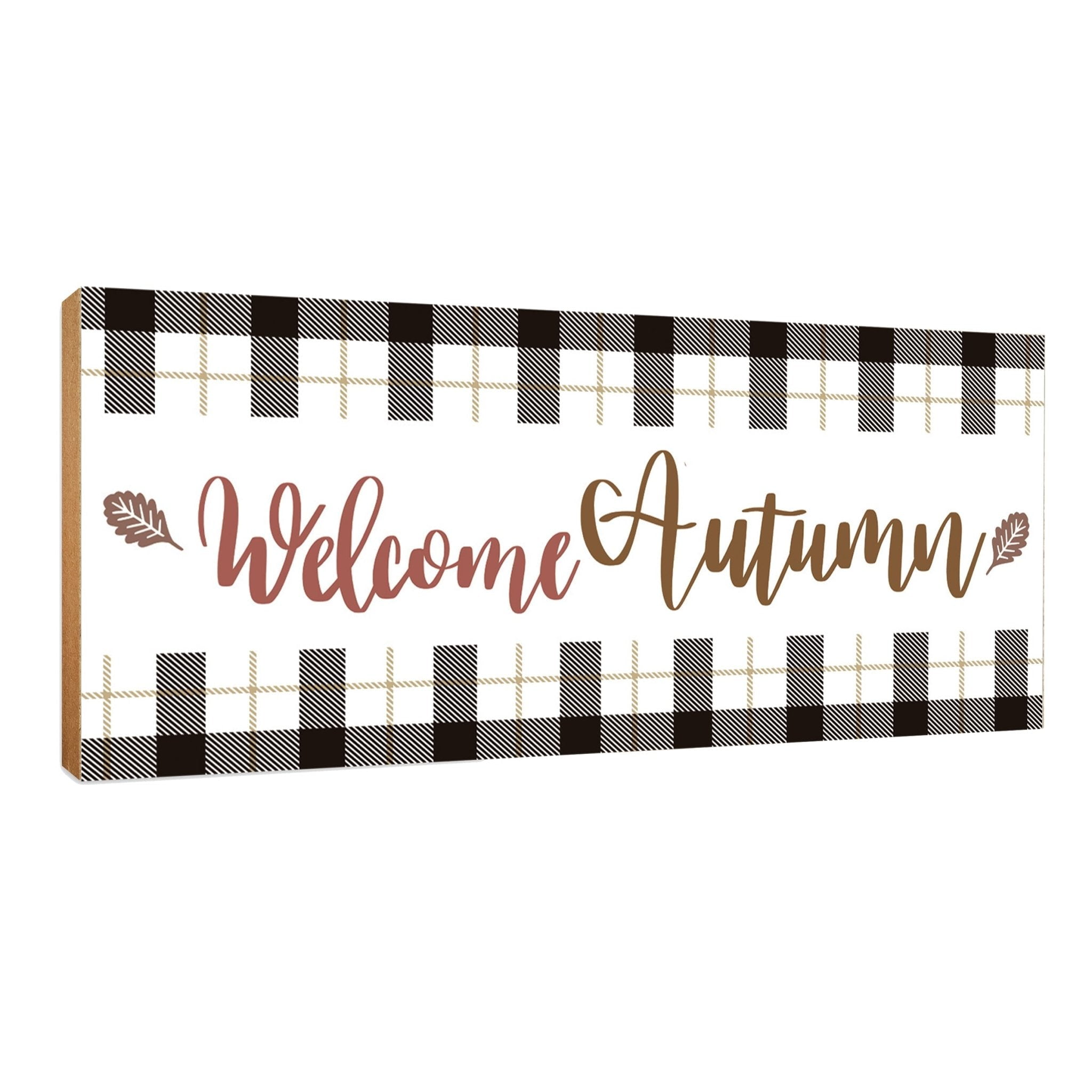 LifeSong Milestones Wooden Autumn Decor, Tabletop Fall Decorations for ...