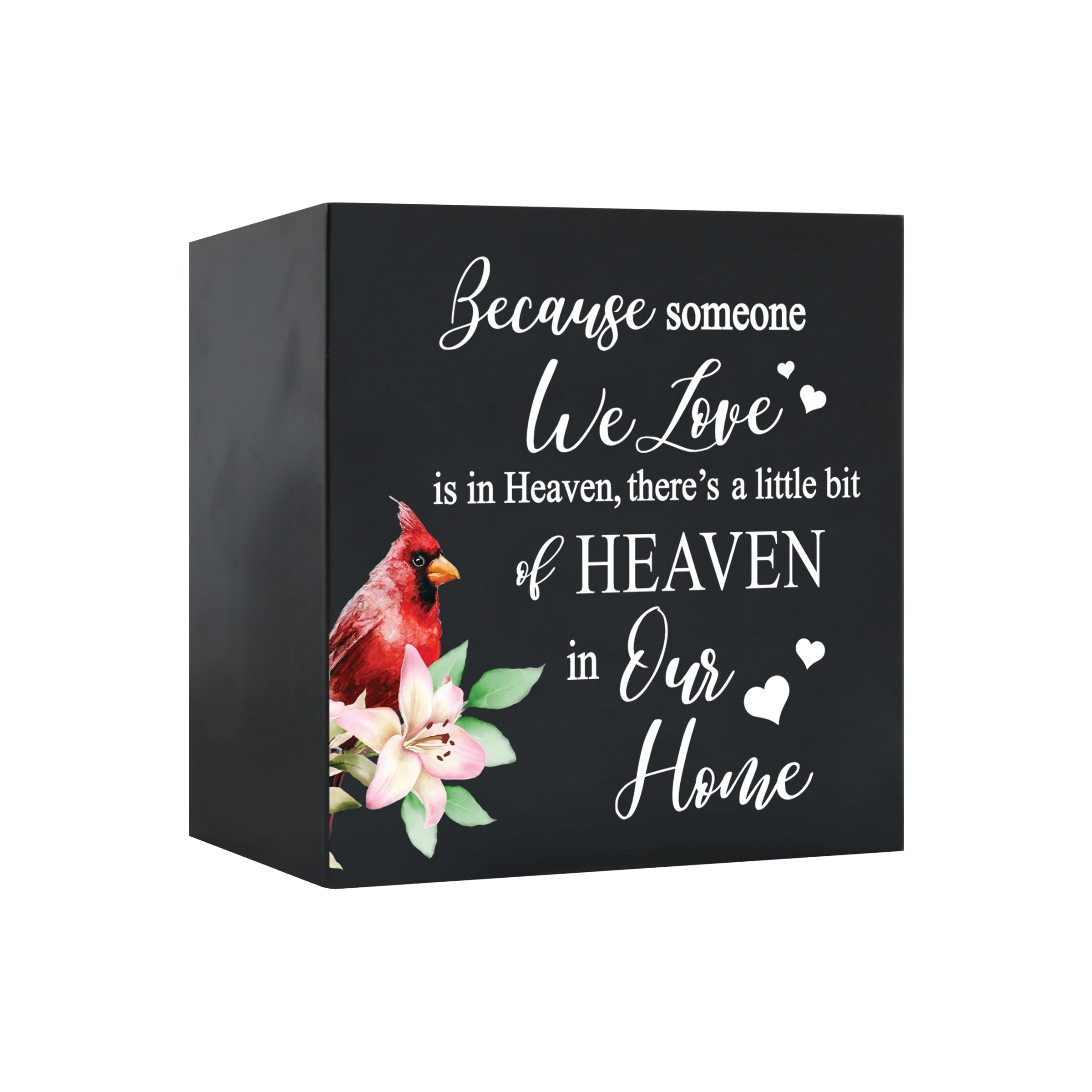 LifeSong Milestones Wooden Black Shadow Box Urns for Adult Cremation ...