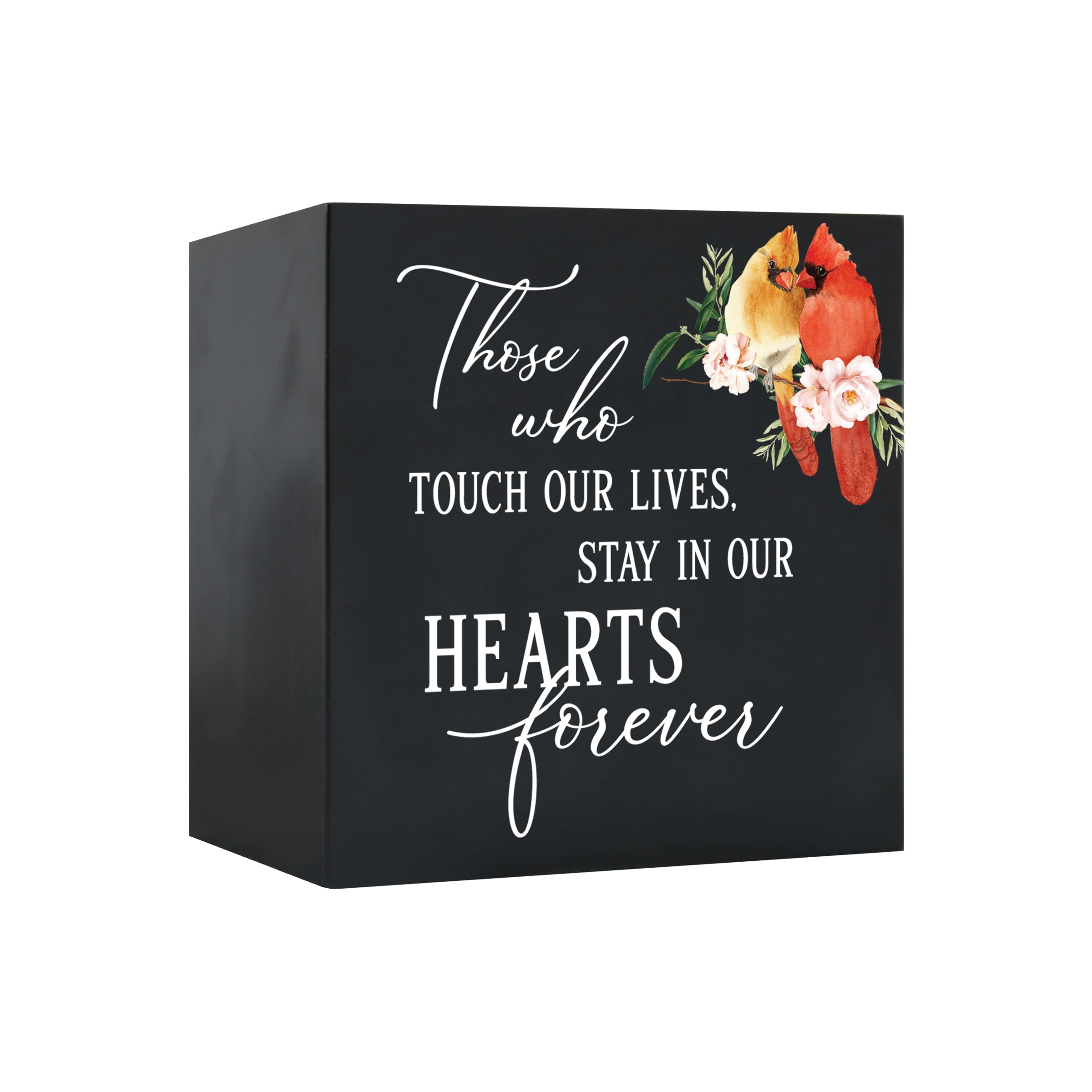 LifeSong Milestones Wooden Black Shadow Box Urns for Adult Cremation ...
