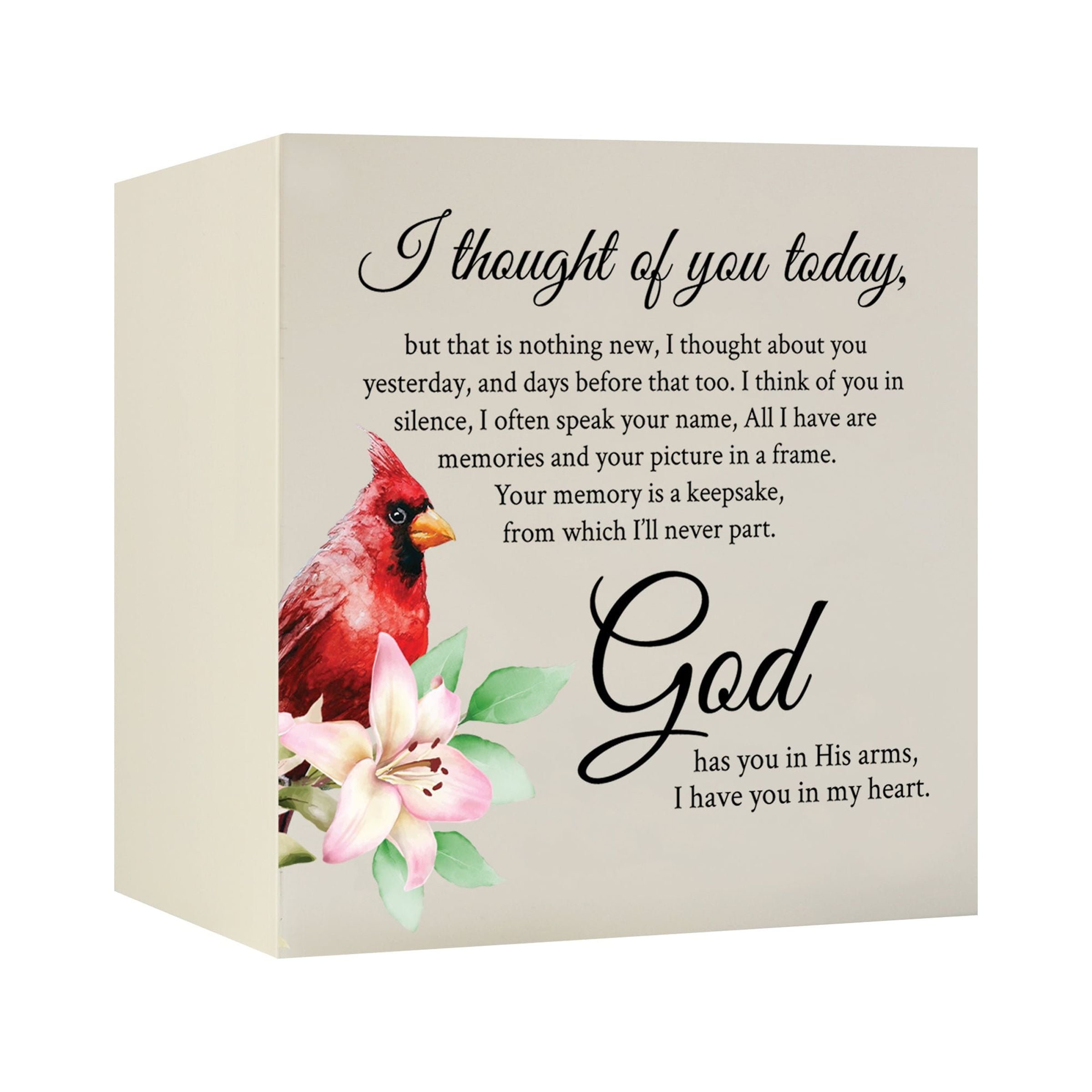 LifeSong Milestones Wooden Ivory Shadow Box Urns for Adult Cremation ...