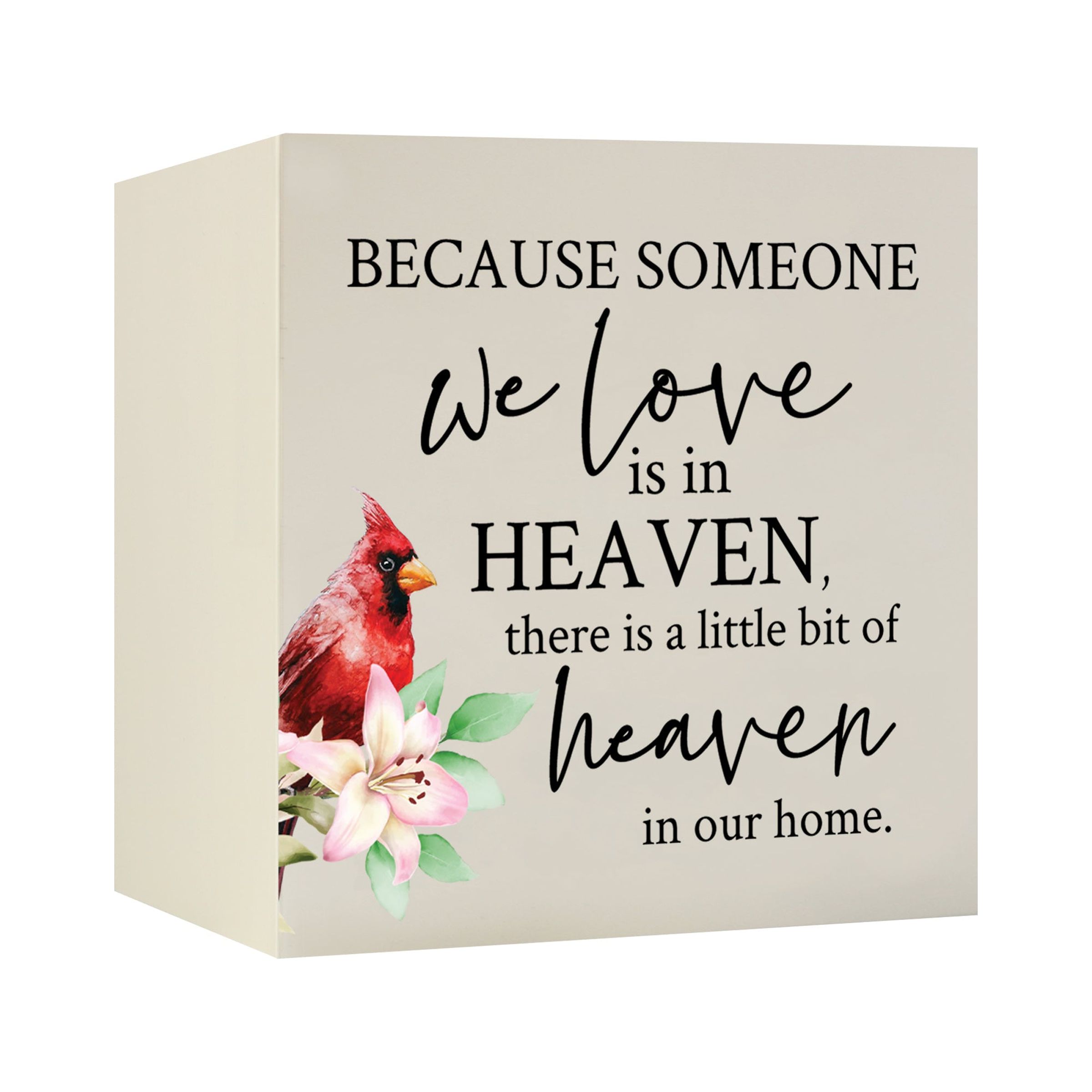 LifeSong Milestones Wooden Ivory Shadow Box Urns for Adult Cremation ...
