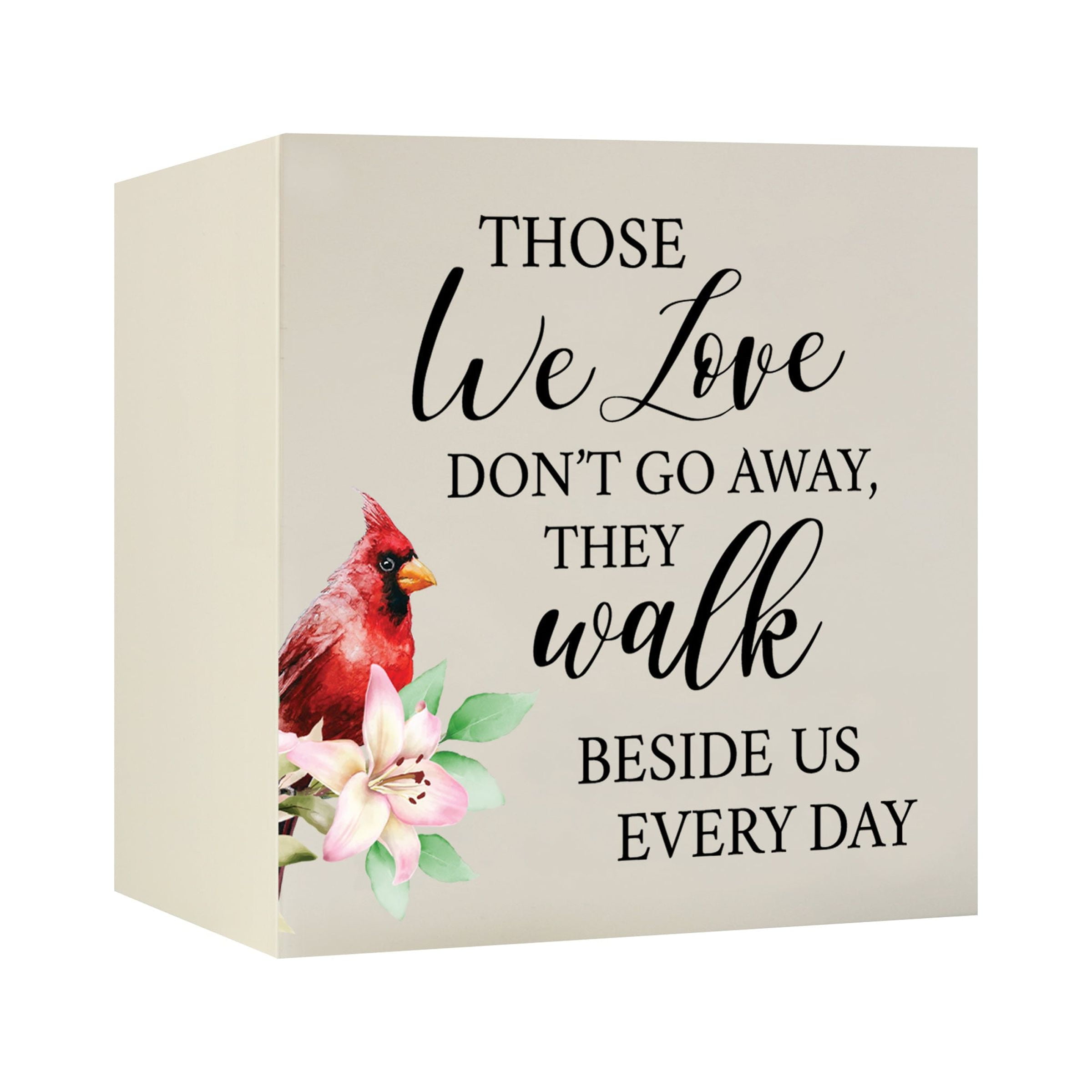 LifeSong Milestones Wooden Ivory Shadow Box Urns for Adult Cremation ...