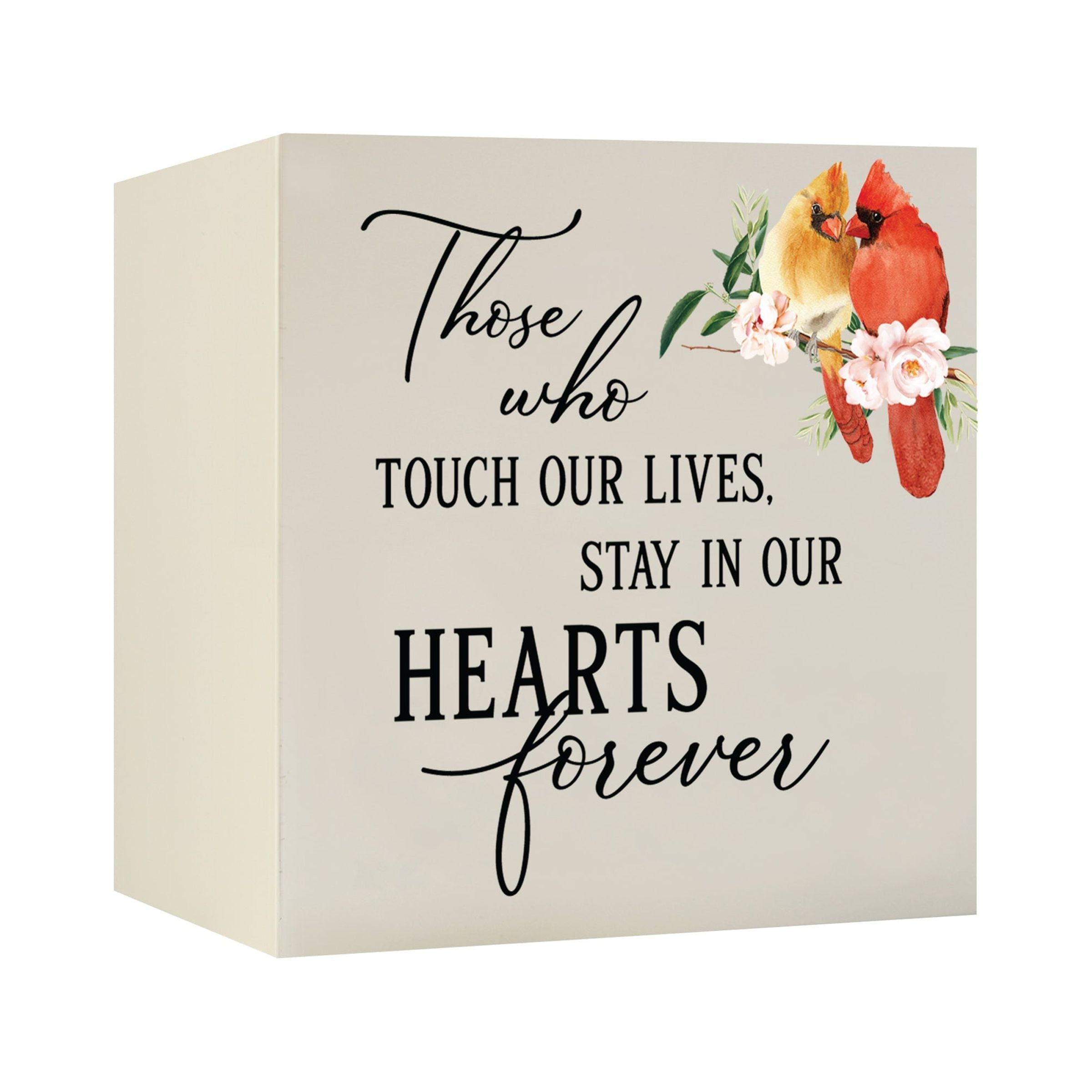 LifeSong Milestones Wooden Ivory Shadow Box Urns for Adult Cremation ...