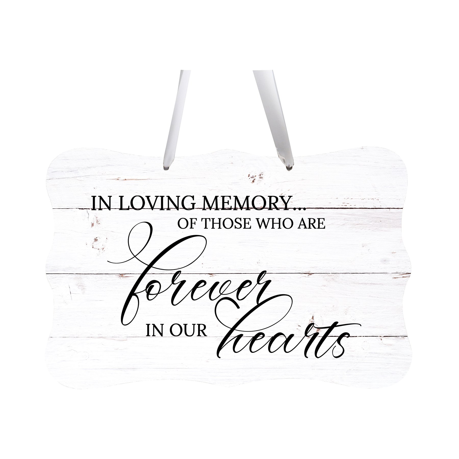 LifeSong Milestones Wooden Memorial Wall Sign Hanging Decor 8x12 for ...