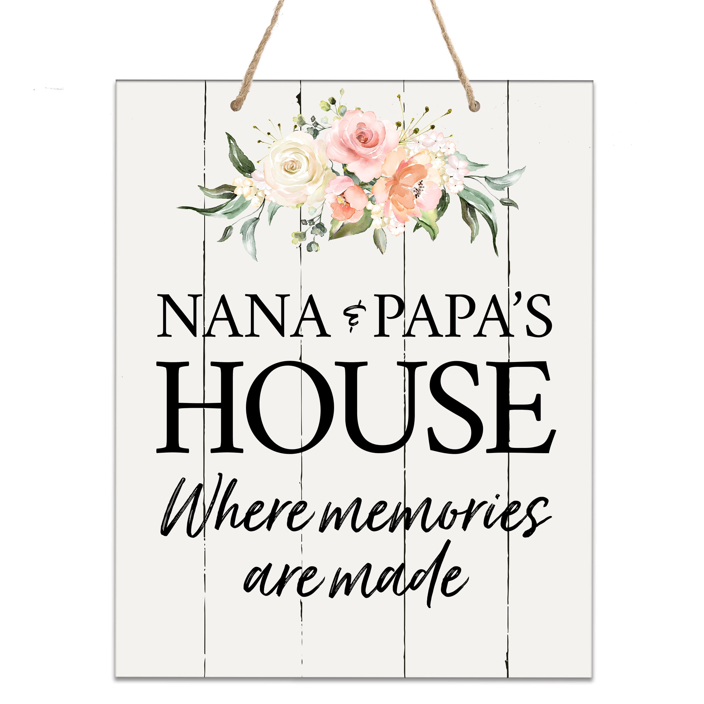 LifeSong Milestones Wooden Wall Hanging Inspirational Signs Home ...