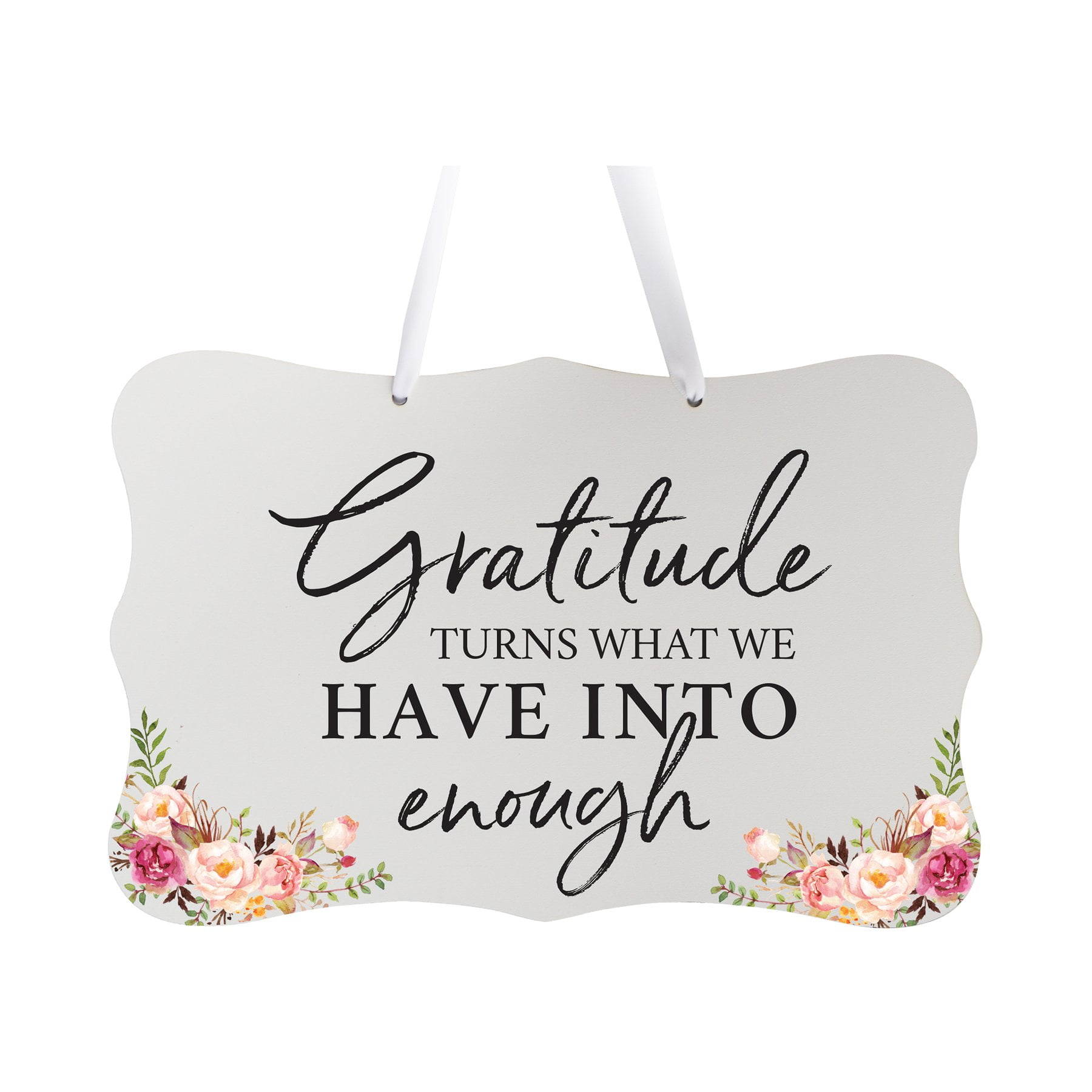 LifeSong Milestones Wooden Wall Hanging Sign for Home Decorations 8x12 ...