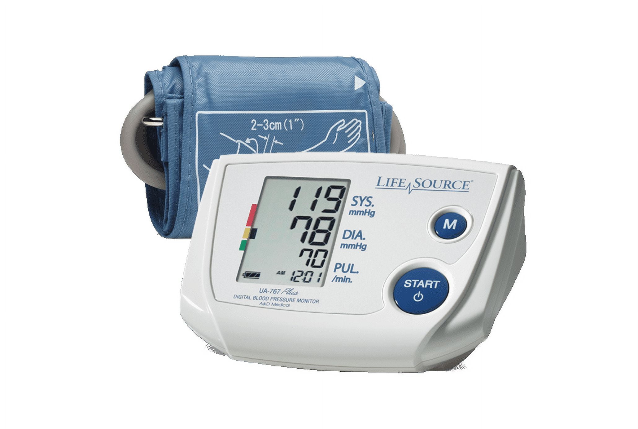 LifeSource Auto Inflate Blood Pressure Checking Device - Small ...