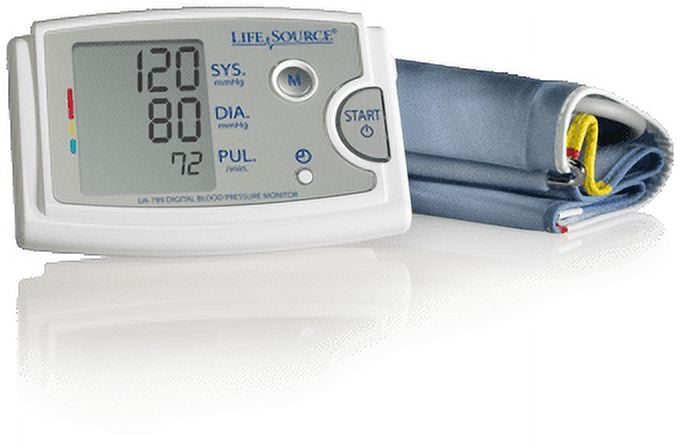 LifeSource Premium Upper Arm Blood Pressure Monitor with XL Cuff HSA ...