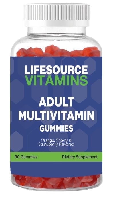 LifeSource Vitamins Adult Multivitamin Gummies - 90 Ct - Gluten-Free ...