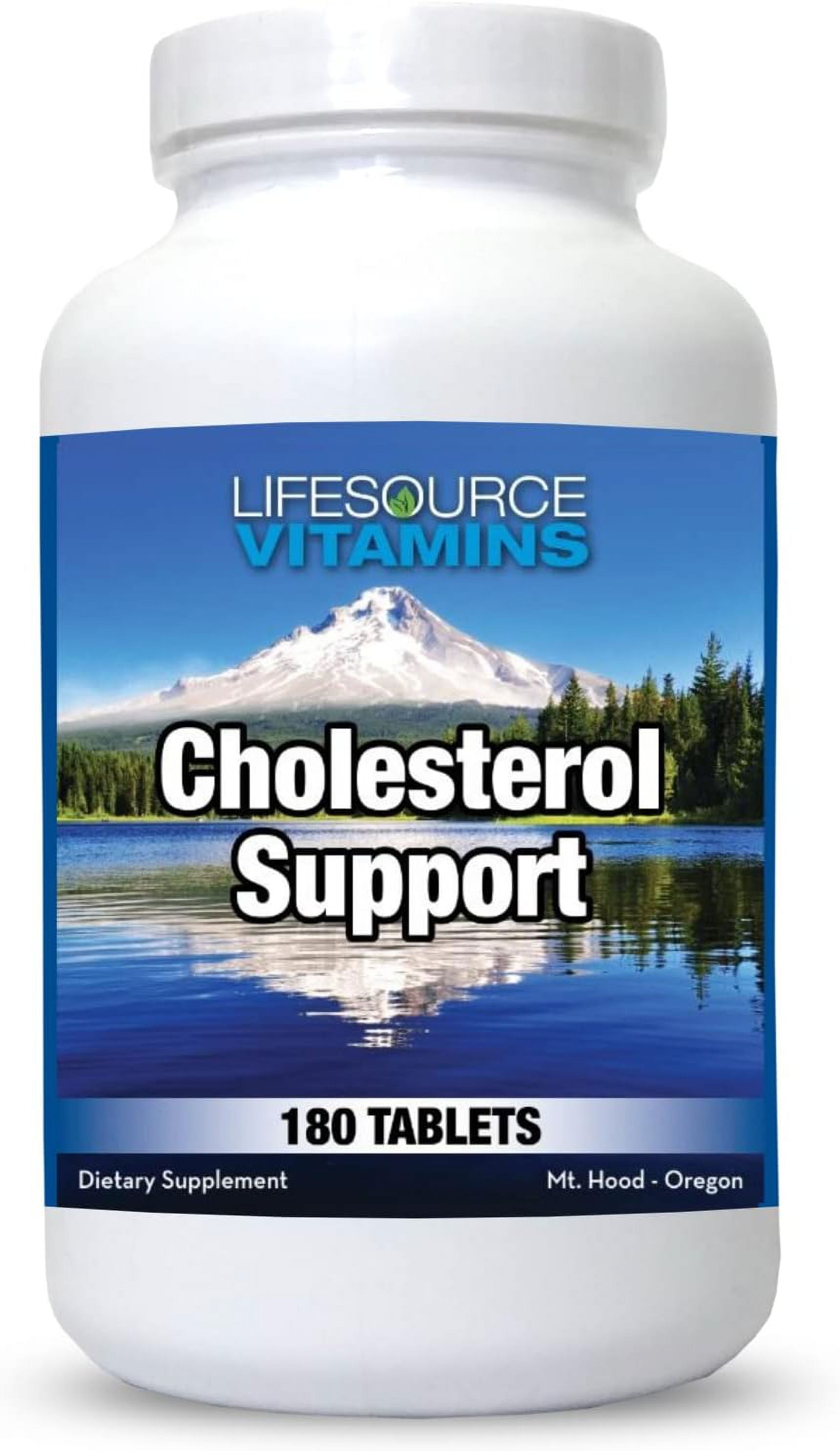 LifeSource Vitamins Cholesterol Support - 23 All Natural Synergistic ...