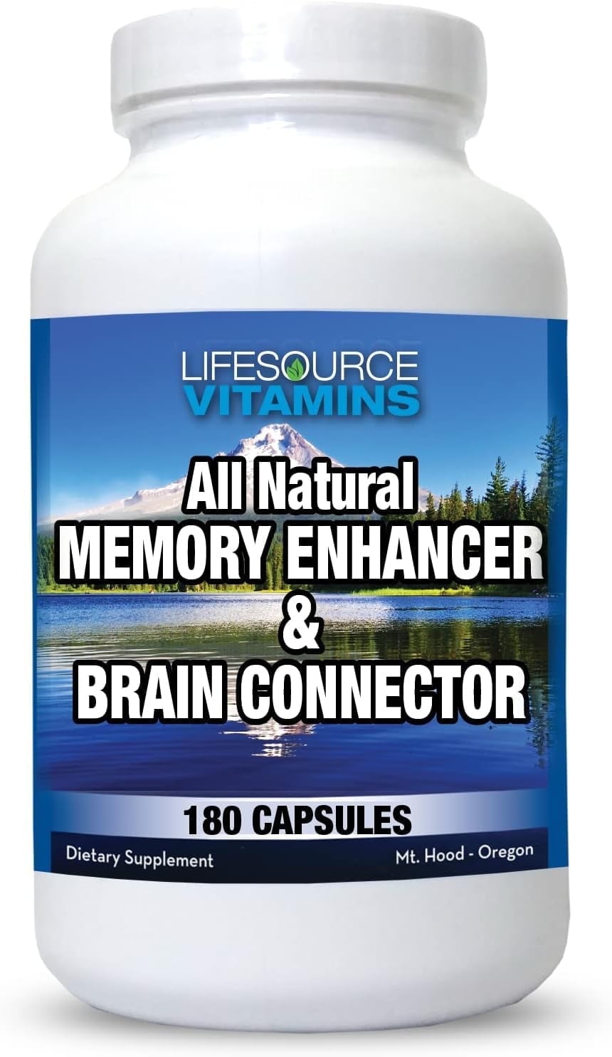 LifeSource Vitamins Memory Enhancer & Brain Connector Supplement ...