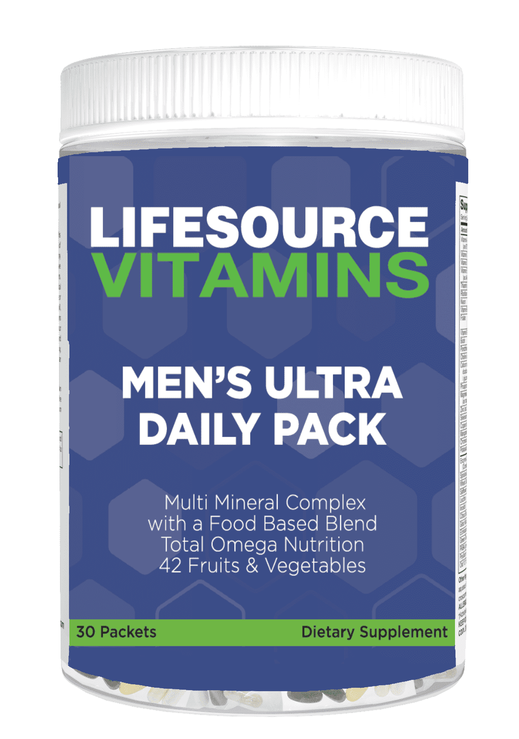 LifeSource Vitamins Men's Ultra All-in-One Daily Pack - 30 Count ...