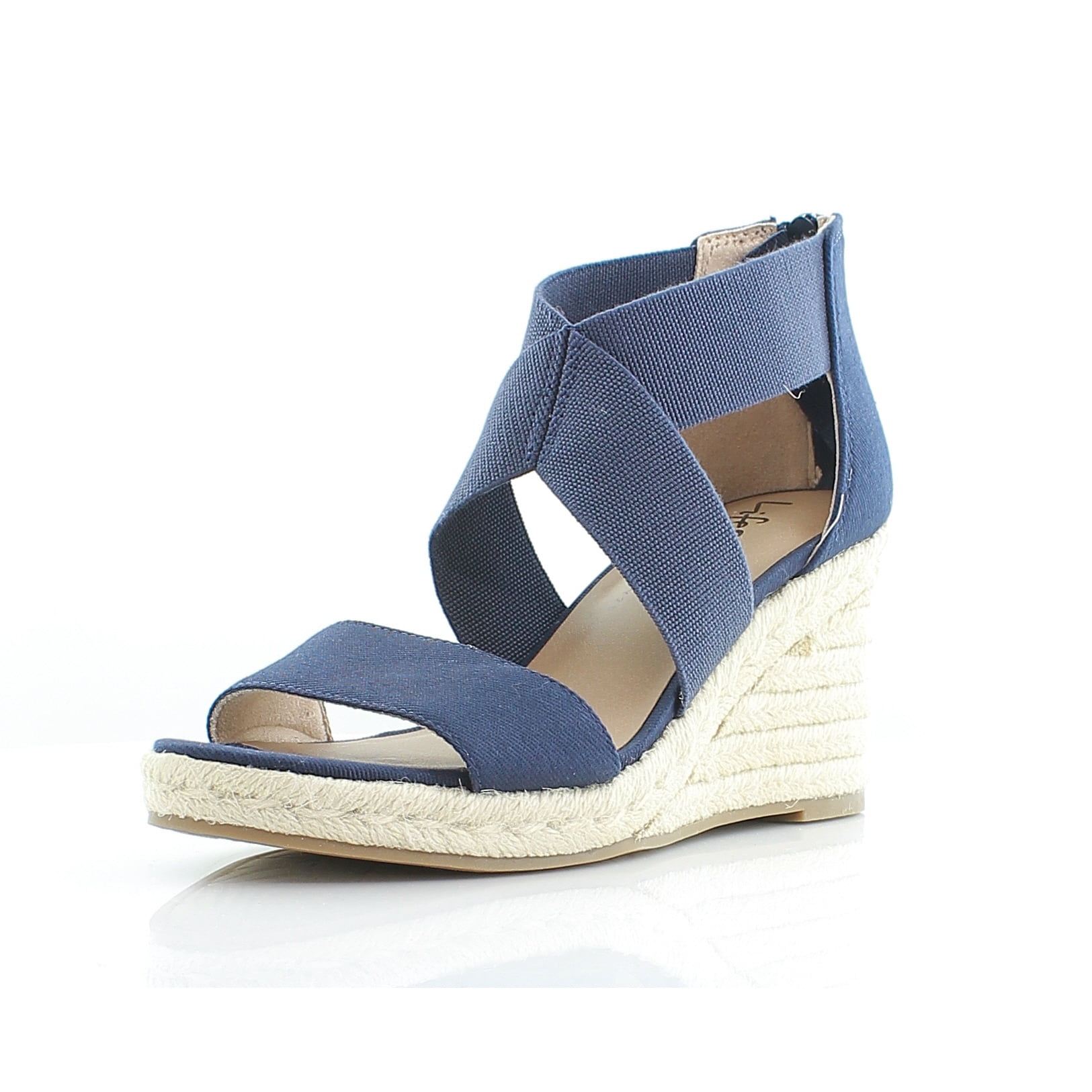 LifeStride Thrive Women's Sandals Lux Navy Size 9.5 W - Walmart.com