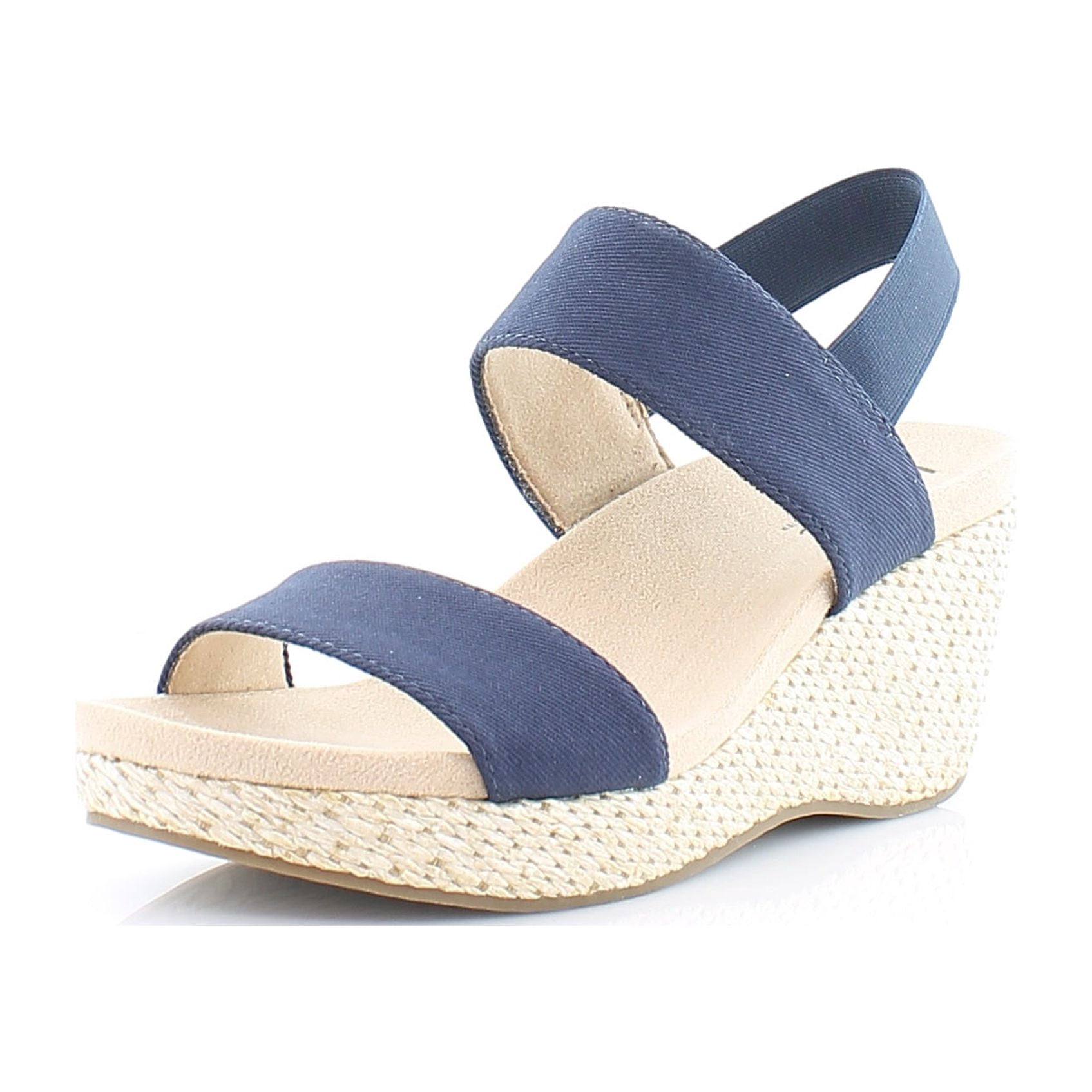 LifeStride Women's, Delta Sandal Navy 9 W - Walmart.com
