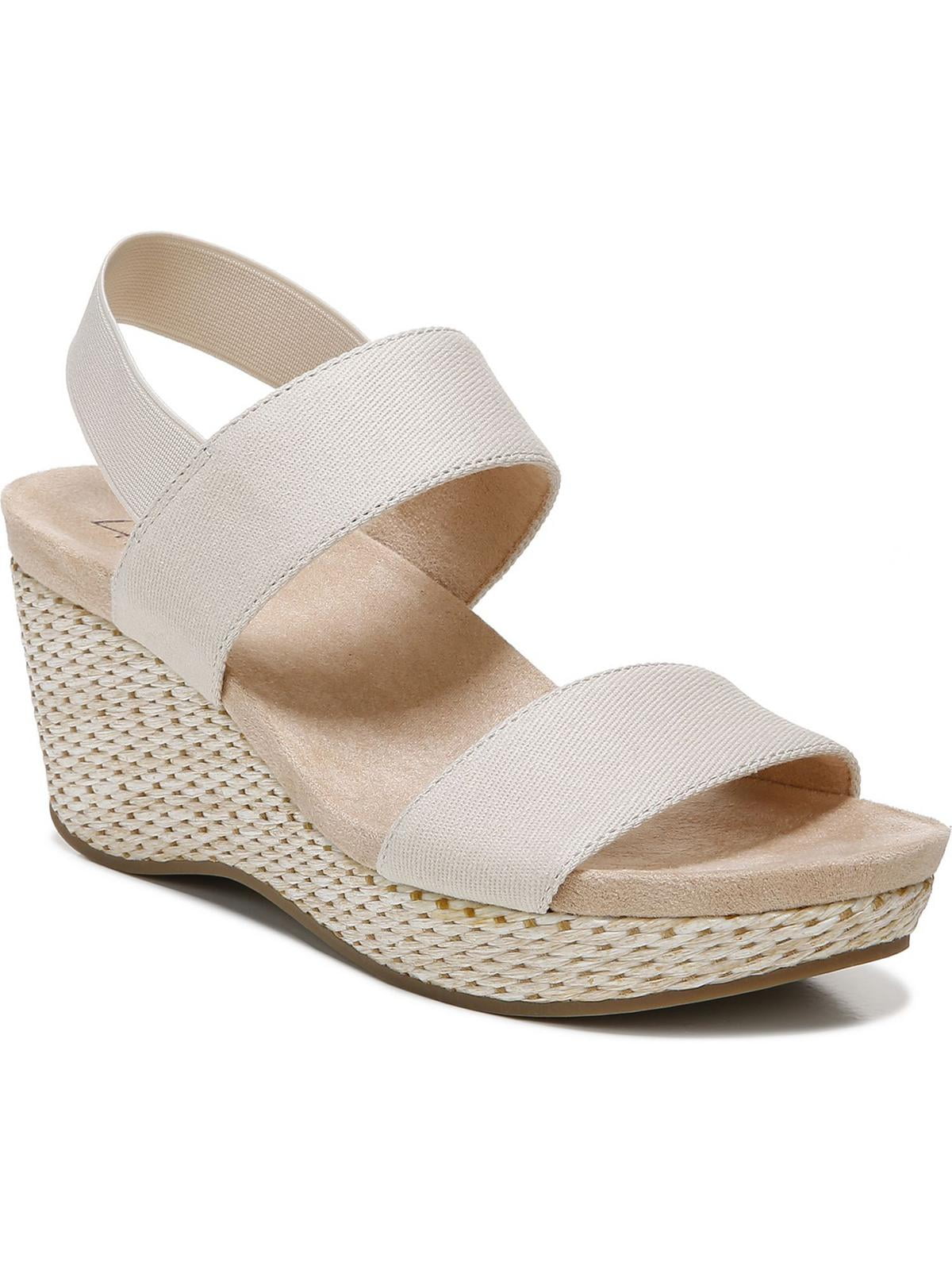 LifeStride Womens Delta Canvas Ankle Strap Wedge Sandals - Walmart.com