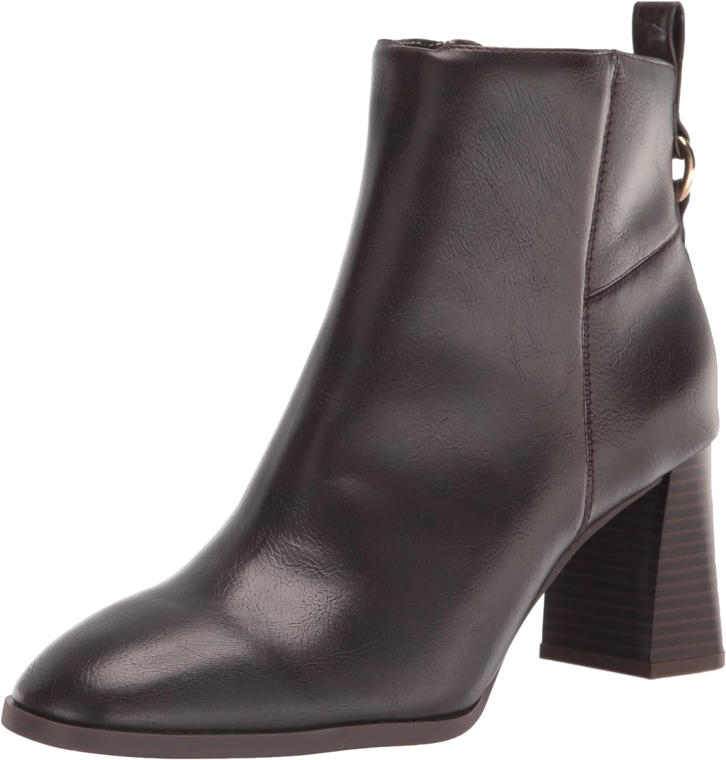 LifeStride Womens Foxy Ankle Boot Dark Chocolate 8M - Walmart.com