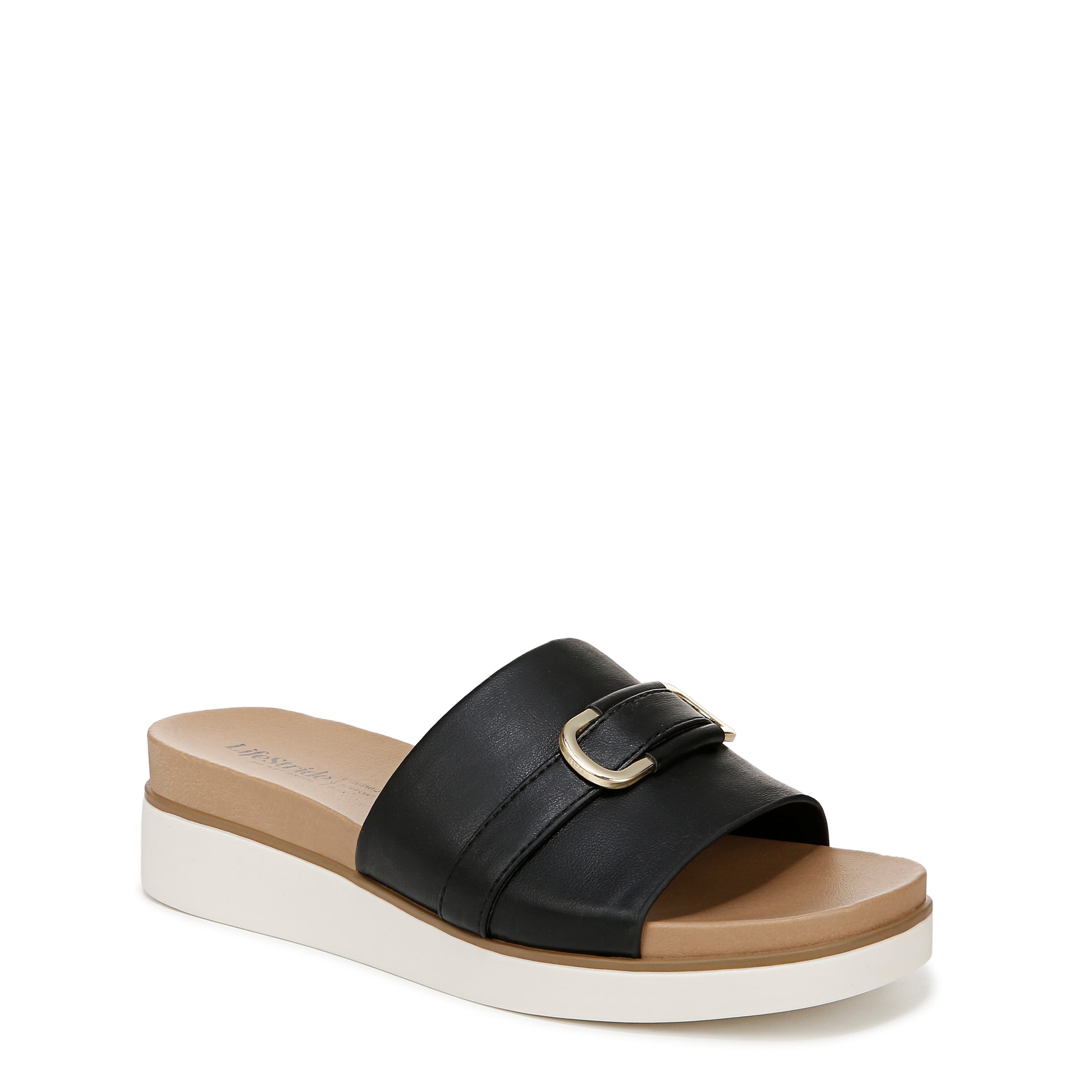 LifeStride Women's Genevieve Slide Sandal - Medium & Wide Width ...
