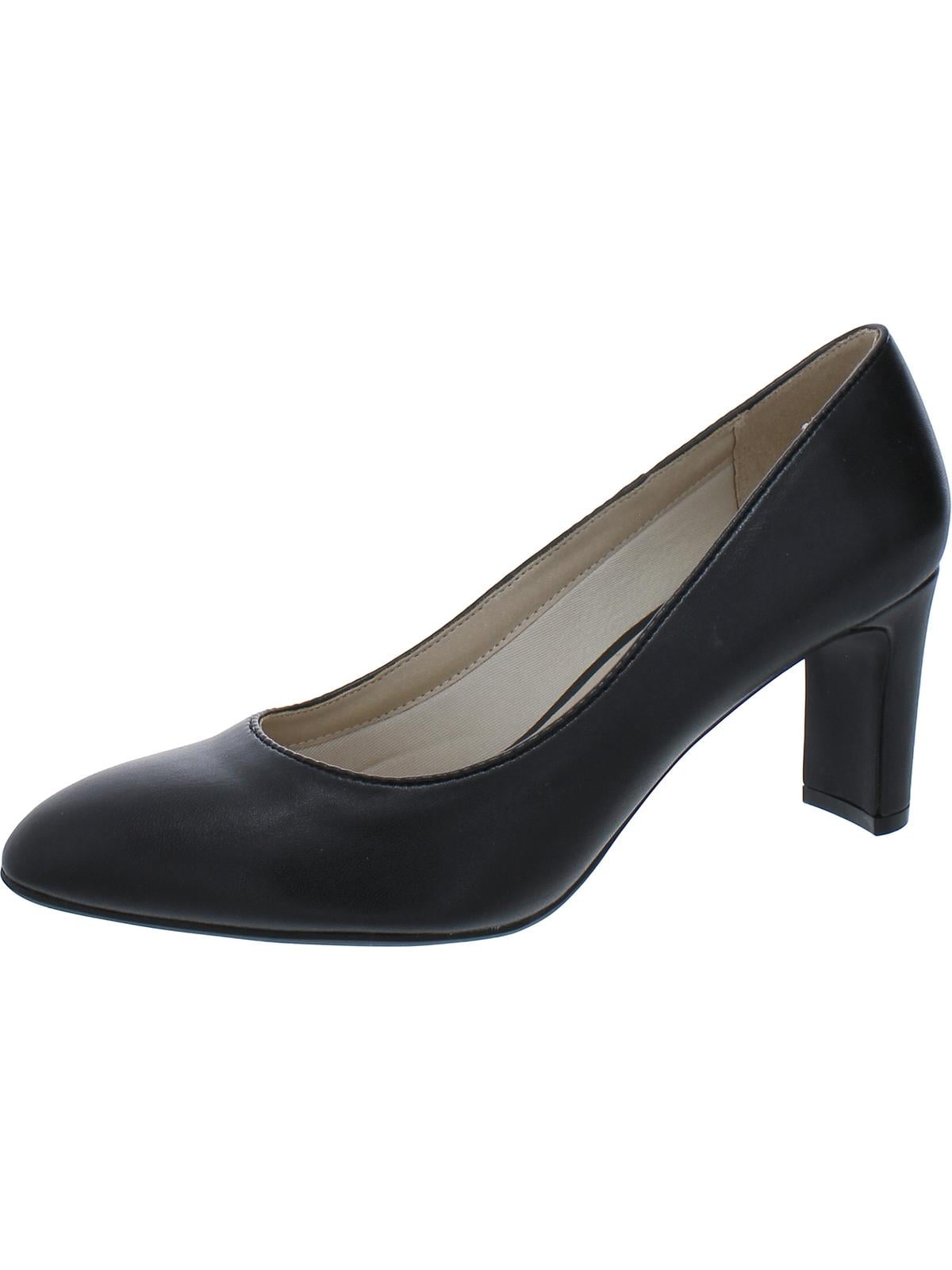 LifeStride Womens Gigi Patent Memory Foam Block Heels - Walmart.com