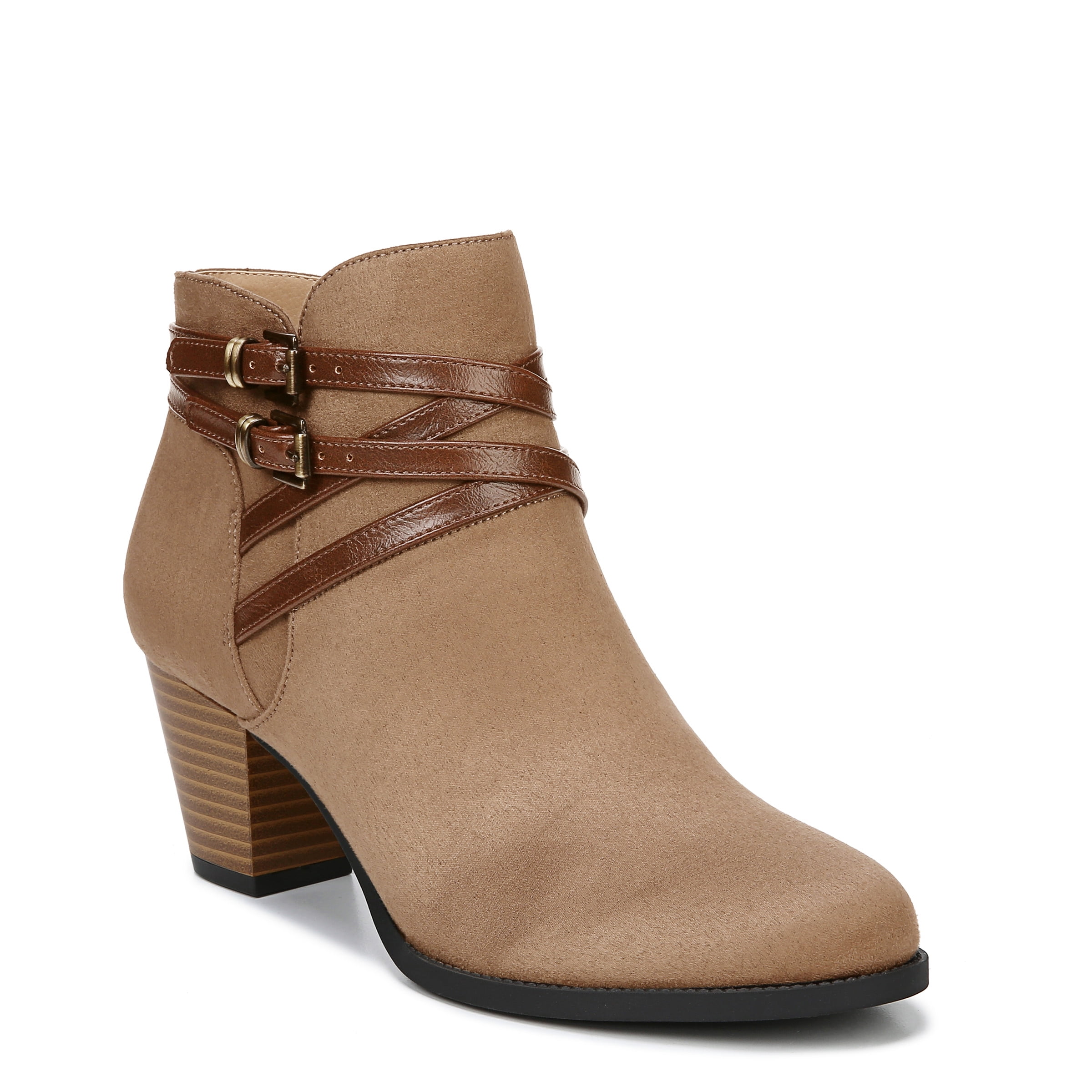 LifeStride Womens Jezebel Ankle Booties - Medium & Wide Width - Walmart.com