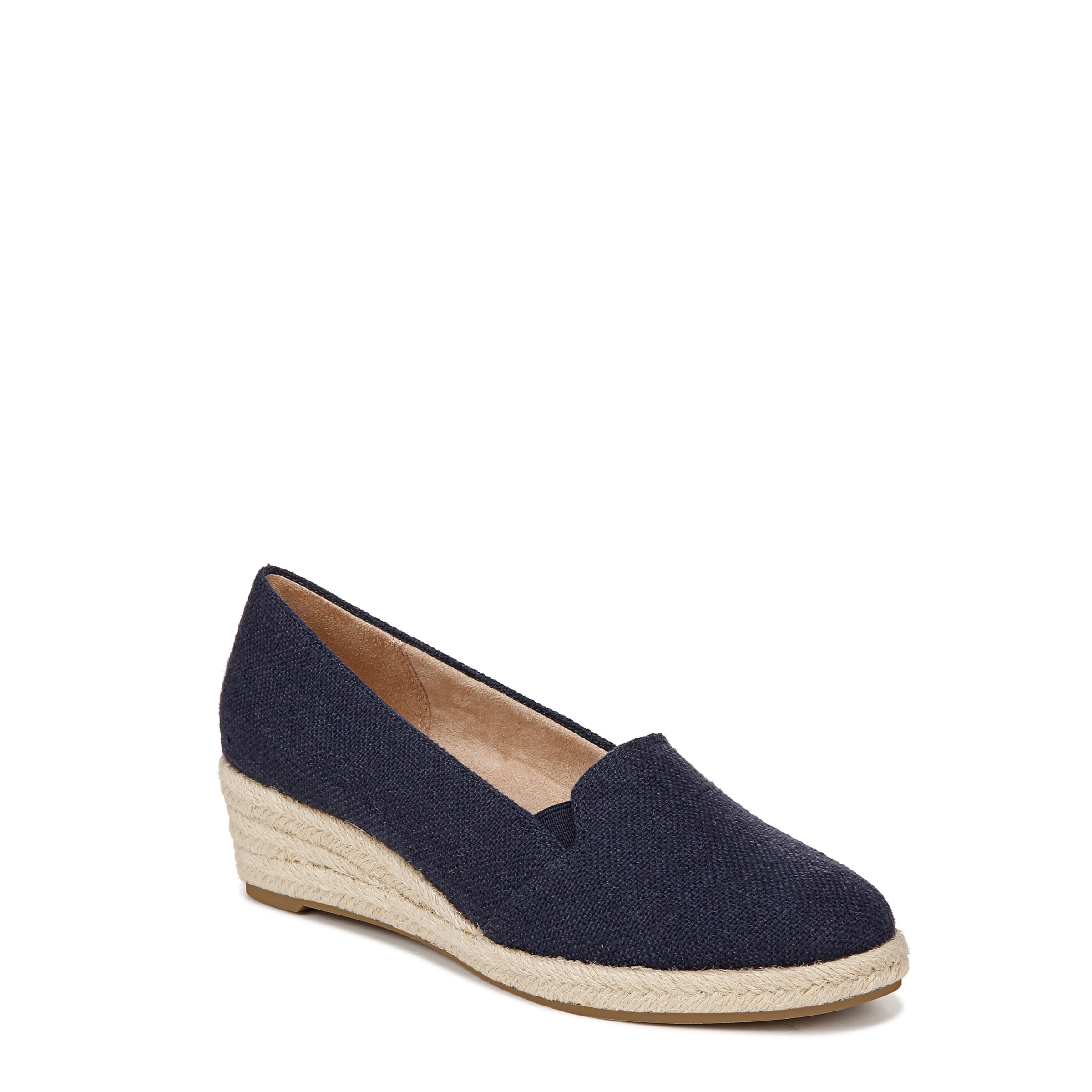 LifeStride Womens Kamilla Slip On Wedge Espadrille - Medium & Wide ...
