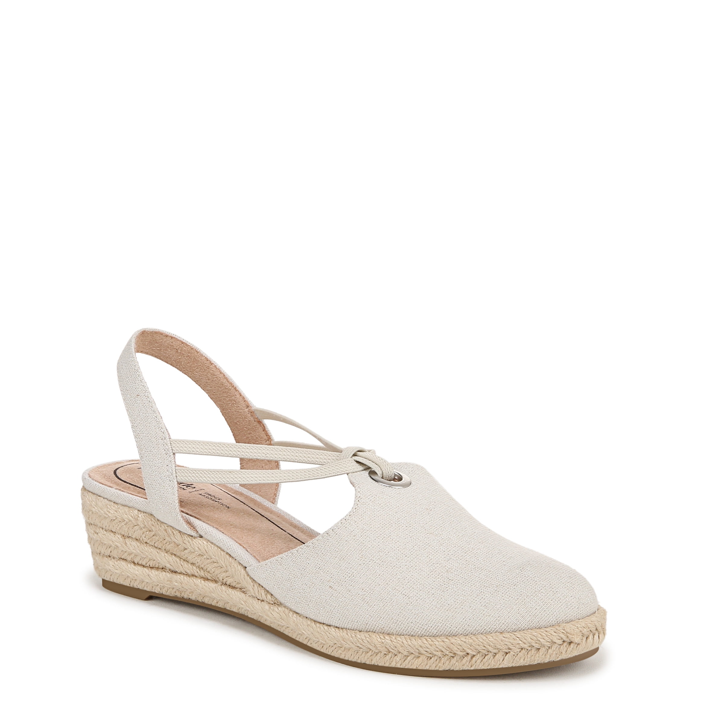 LifeStride Women's Kennedy Espadrille Wedge Sandal - Medium & Wide ...