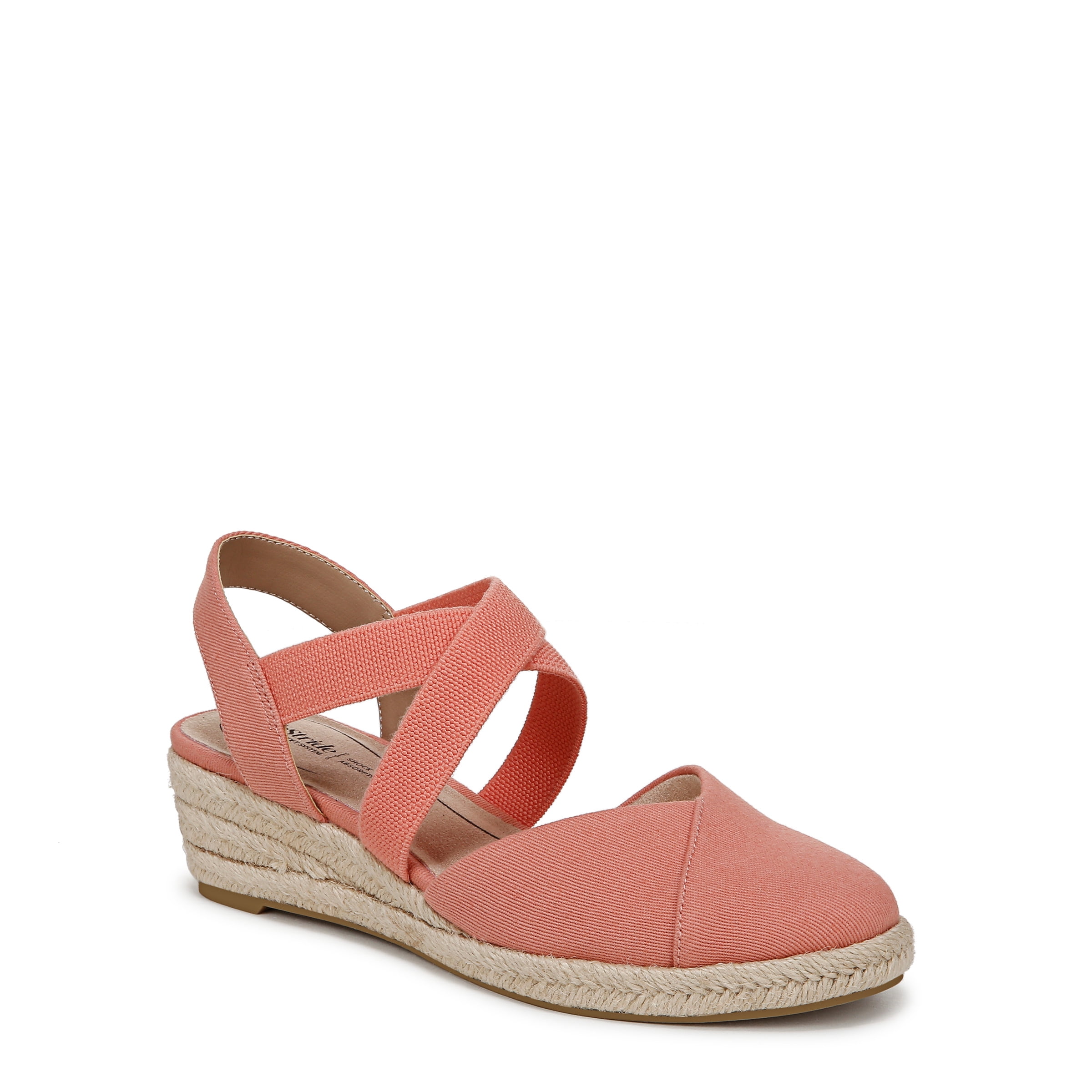 LifeStride Women's Kimball Espadrille Wedge Sandal - Medium & Wide ...