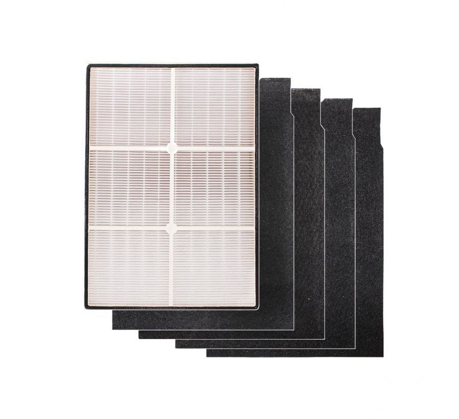 LifeSupplyUSA Complete Replacement Filter Set (1 True HEPA Air Cleaner ...