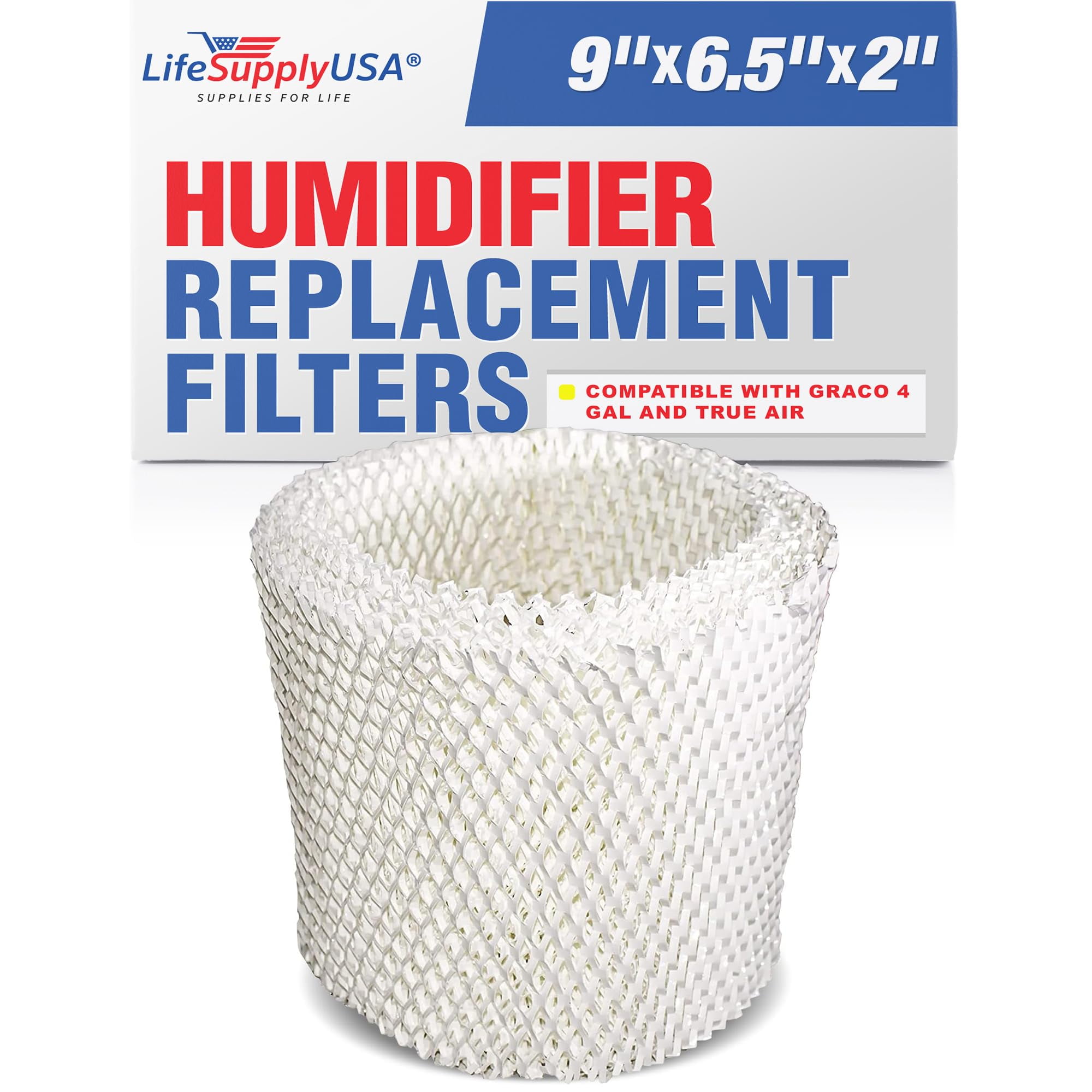 LifeSupplyUSA Humidifier Filter Replacement Compatible with Graco 4 ...
