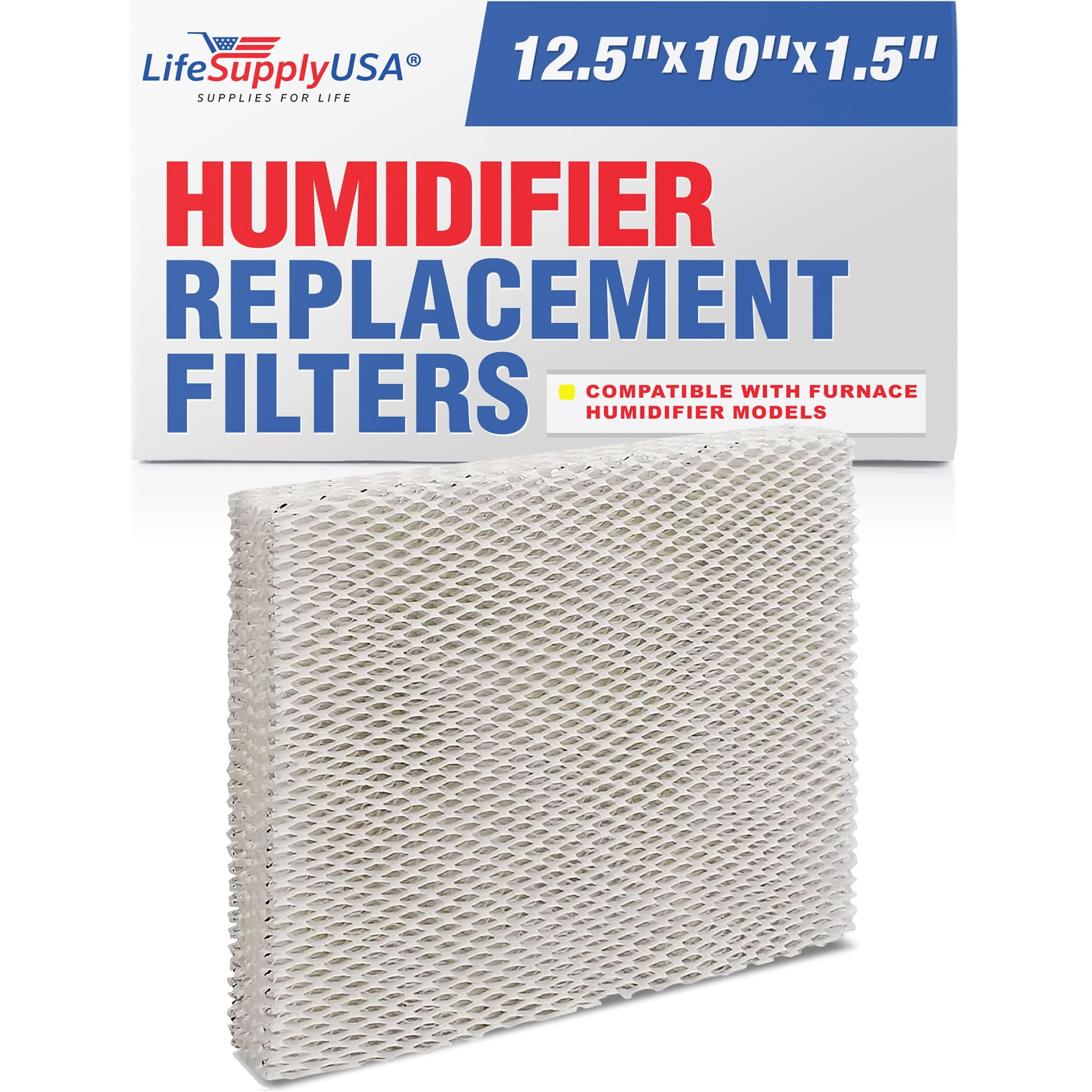 LifeSupplyUSA Humidifier Filter Replacement Water Panel Pad Compatible ...