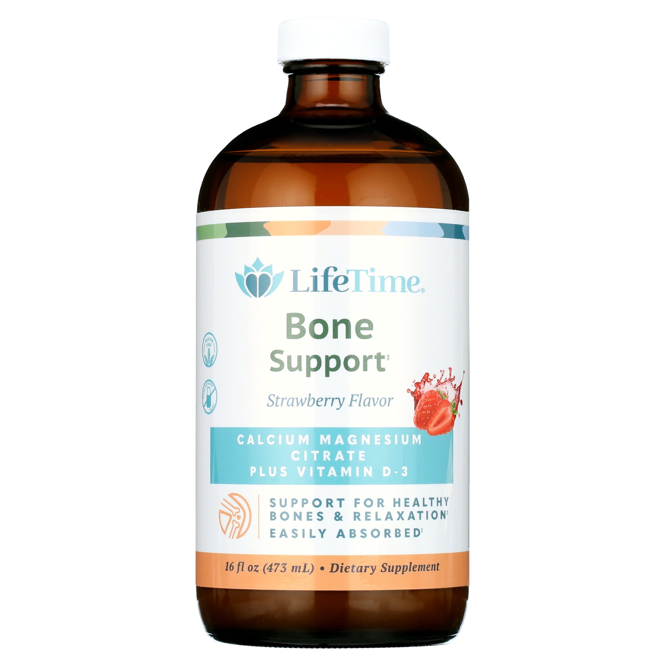 Lifetime Calcium Magnesium Citrate, Vitamin D-3, Bone Muscle Immune ...