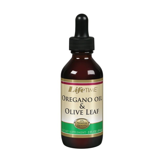 Lifetime Organic Oregano Oil and Olive Leaf Drops | Immune Support ...