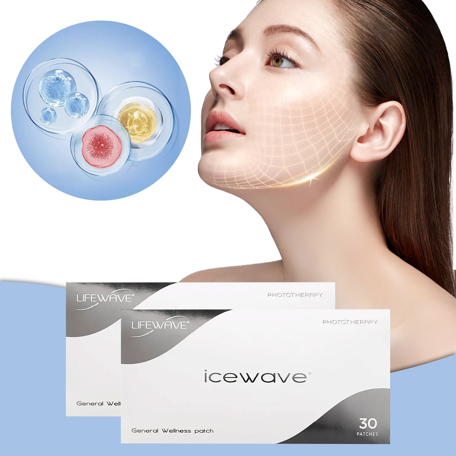 LifeWave IceWave® Patch System for Non-Invasive Sleep Assistance 2x30 ...