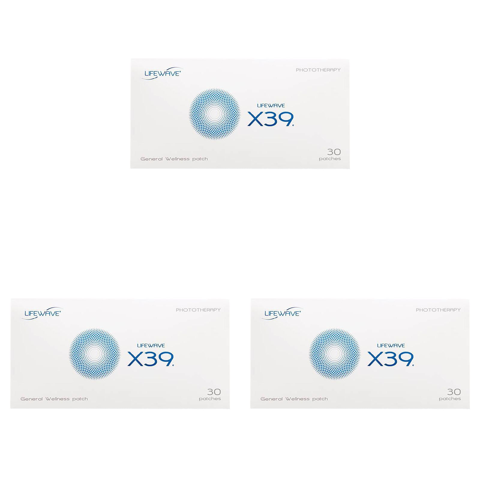 LifeWave X39 Patches: Revitalize Wellness Through Light Therapy - 3Pcs ...