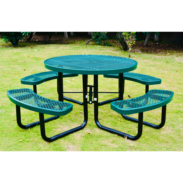 Round Metal Picnic Tables