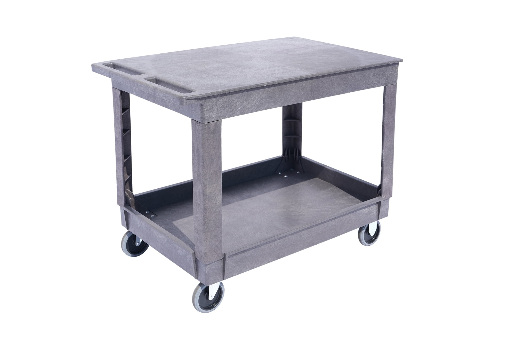 Utility Cart, 500 lb. Load Cap. Flat top, 40.24x25.59x32.83 in (Gray ...