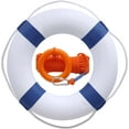 Lifebuoy Set Life Preserver Ring and Water Floating Lifesaving Rope ...
