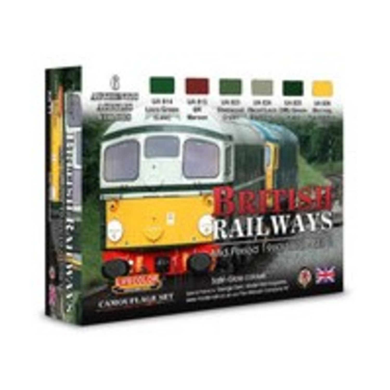 Lifecolor British Railways Set #2 New - Walmart.com