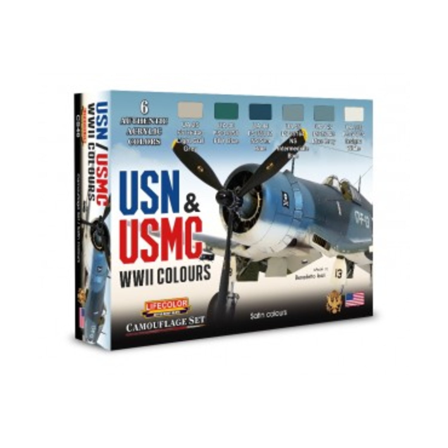 Lifecolor USN & USMC Colors from 70s to Present New - Walmart.com