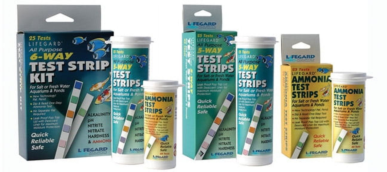 Lifegard Aquatics 5 Way Test Strip - Walmart.com