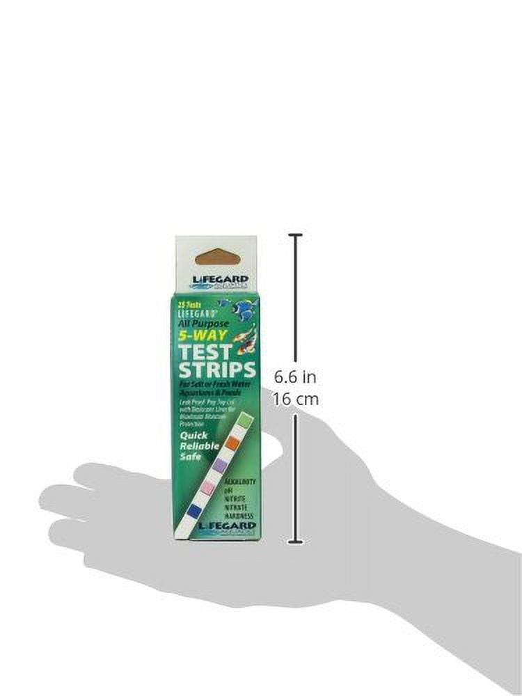 Lifegard Aquatics 5 Way Test Strip - Walmart.com