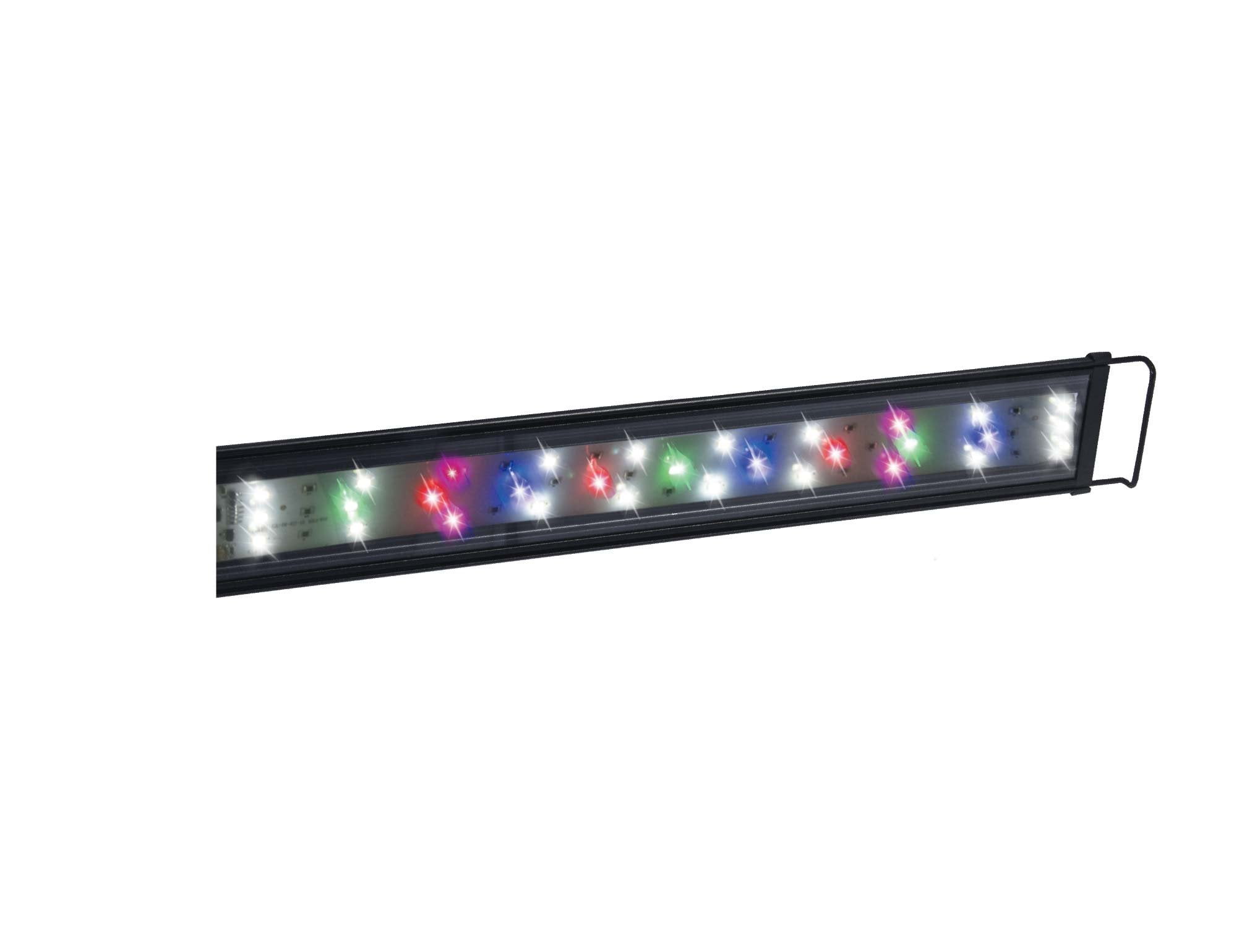 Lifegard Aquatics Ultra Slim LED Aquarium Light, Blue/White, Freshwater ...