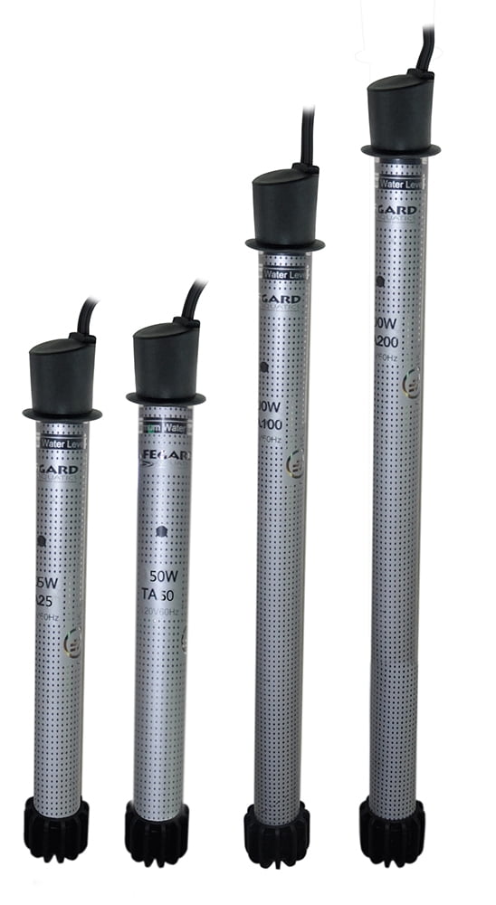 Lifegard Quartz Glass Aquarium Heater, Pre-Set, Electronic Construction ...