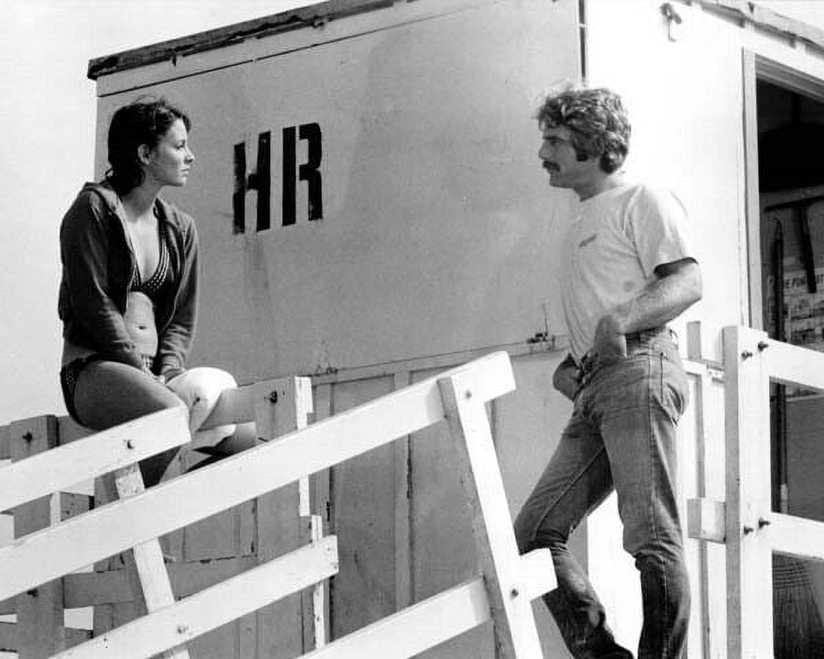 Lifeguard 1976 Kathleen Quinlan & Sam Elliott at lifeguard hut 24x30 ...